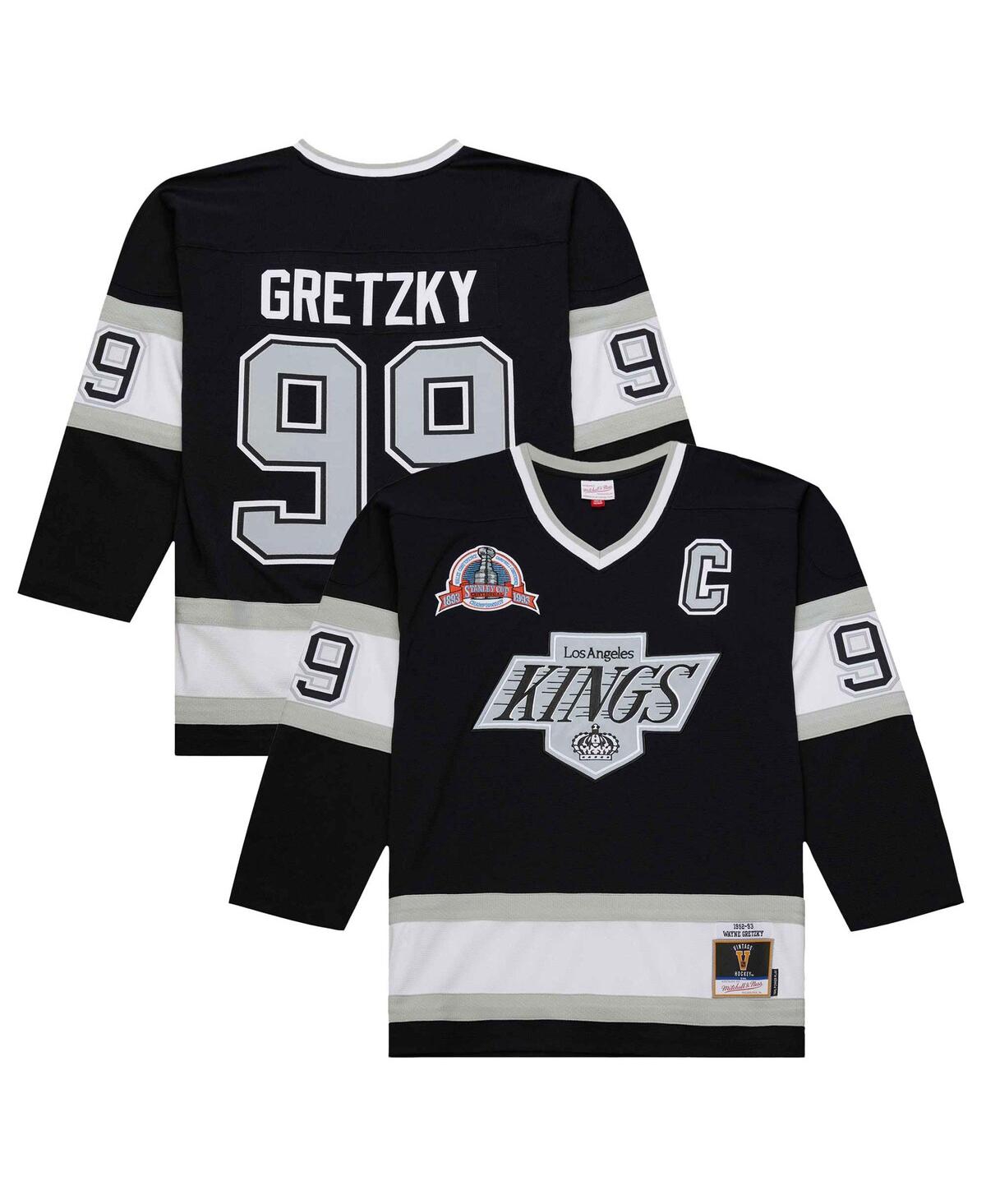 Click here for Mitchell & Ness Mens Wayne Gretzky Black Los Angel... prices