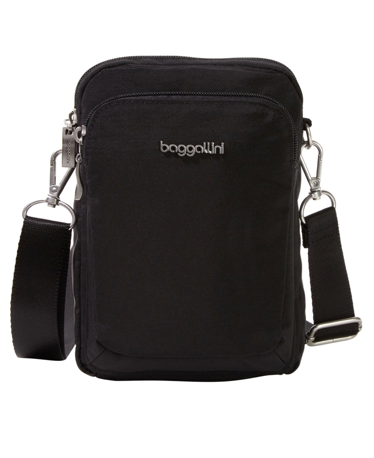 Click here for Baggallini Explorer Mini Crossbody Handbag - Black prices