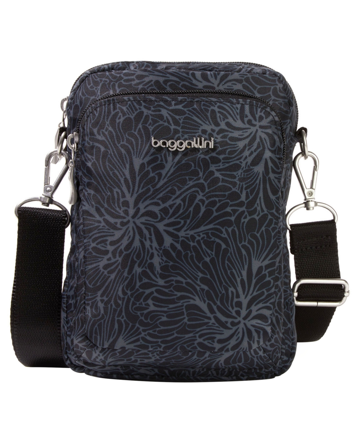 Click here for Baggallini Explorer Mini Crossbody Handbag - Midni... prices