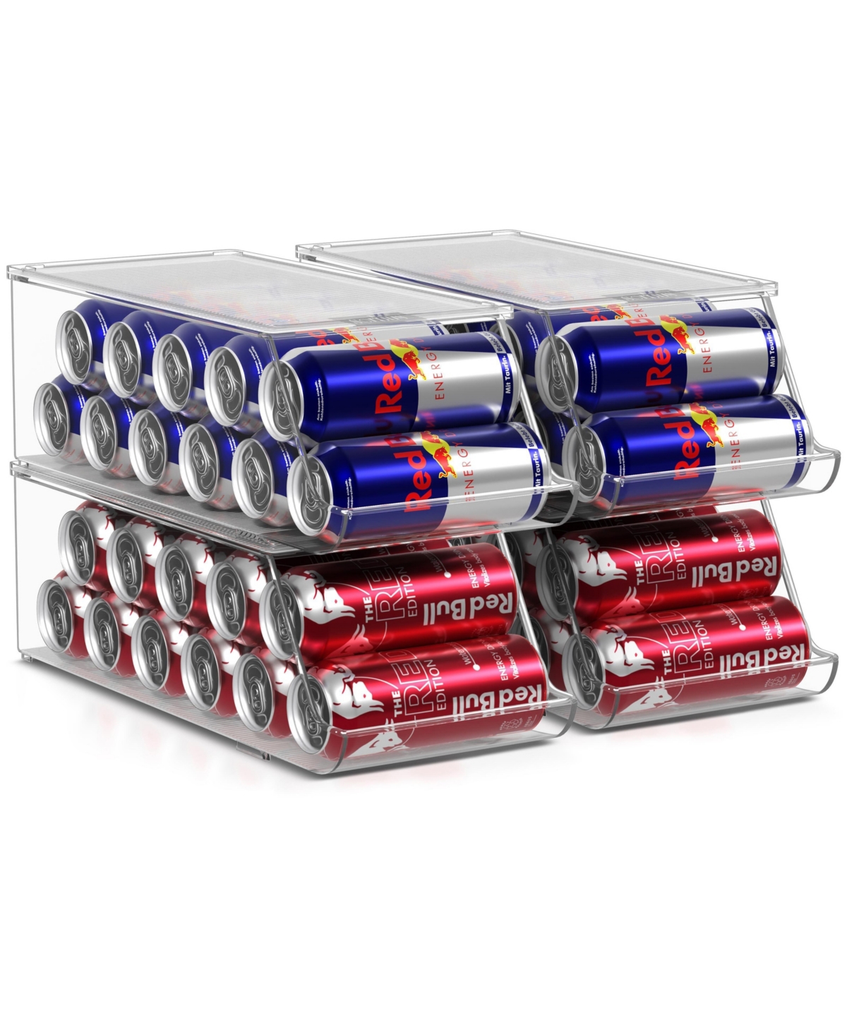 Click here for Sorbus 4 Pack Stackable Slim Can Holder Dispenser... prices