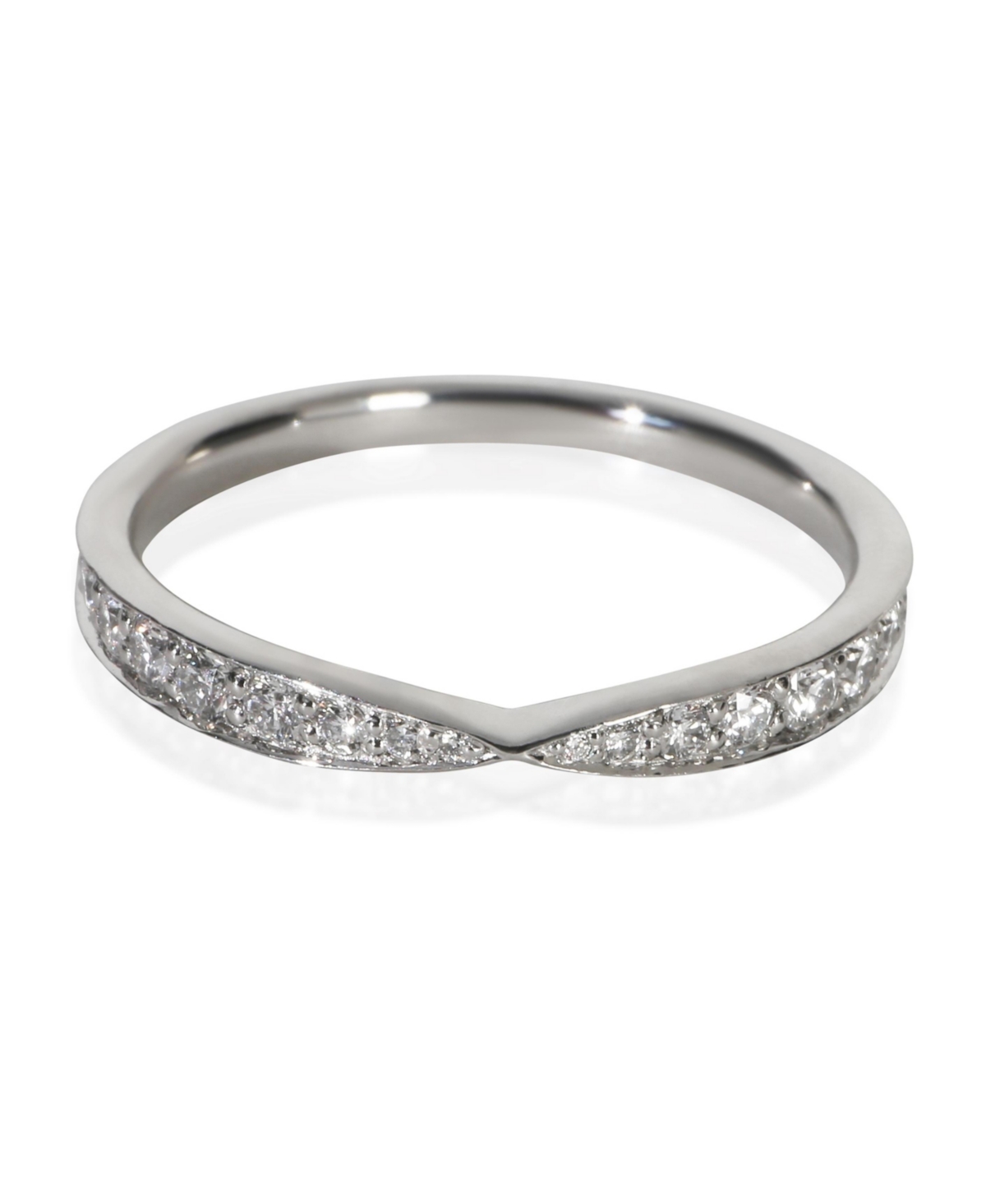 Click here for Pre-Owned Tiffany & Co Platinum Diamond Harmony Ba... prices