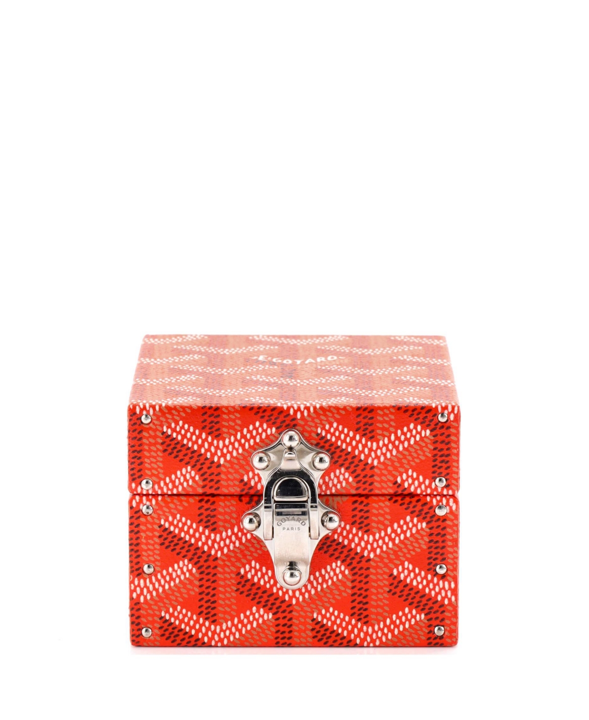 Click here for Pre-Owned Goyard Regence Mini Trunk Coated Canvas... prices