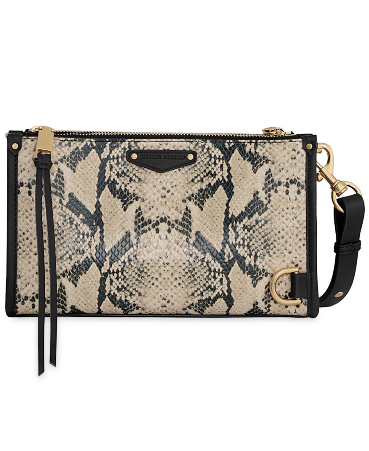 Click here for Rebecca Minkoff Mab Snake Small Crossbody Handbag... prices