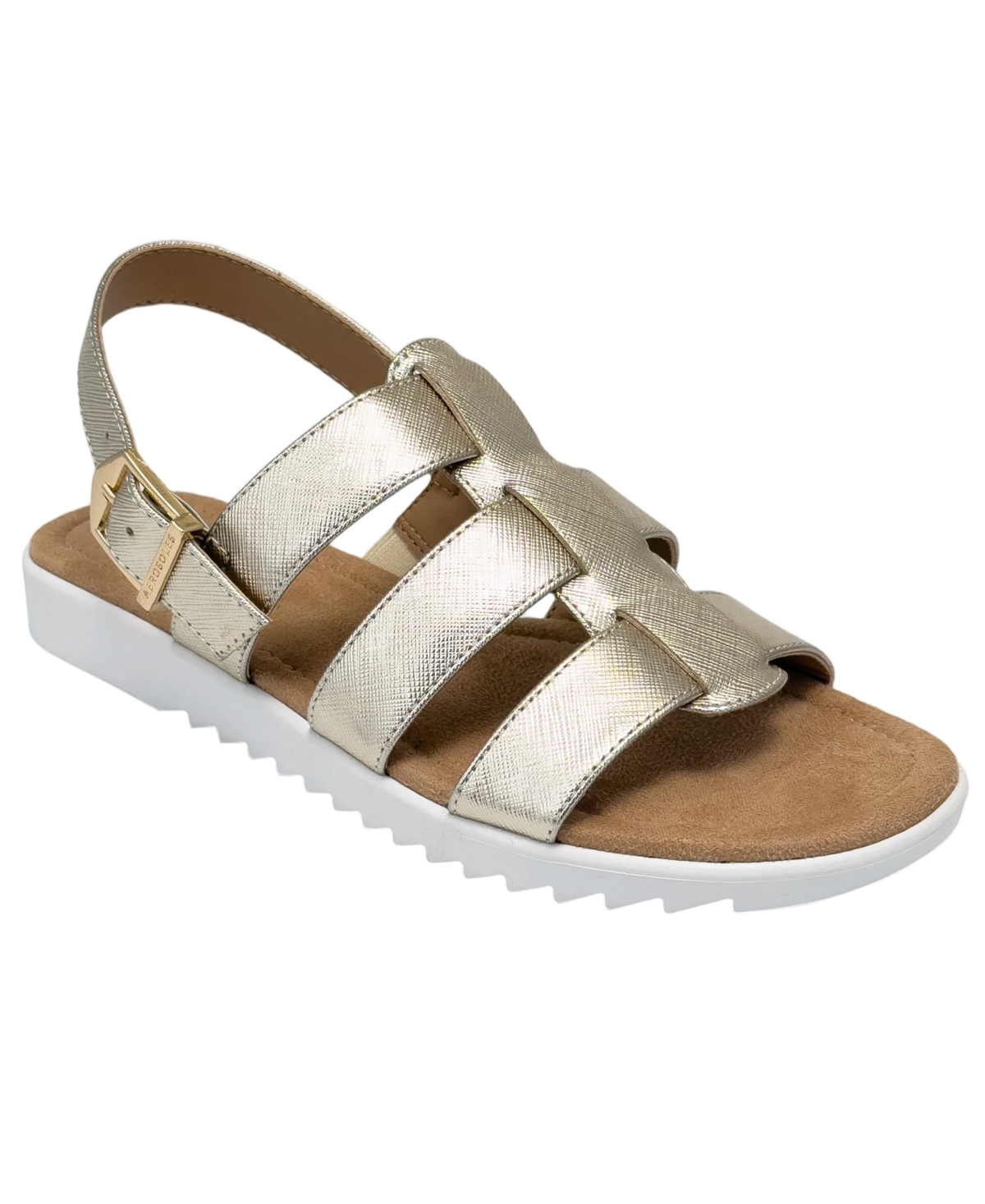 Click here for Aerosoles Womens Jara Fisherman Round Toe Sandals... prices