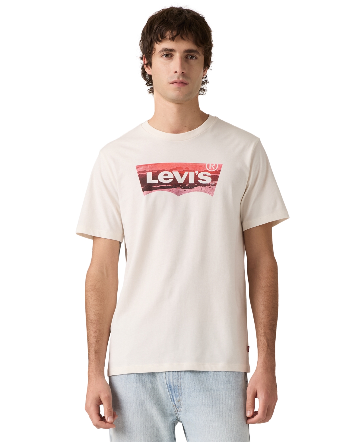 Click here for Levis Mens Graphic Logo Batwing Short Sleeve T-shi... prices