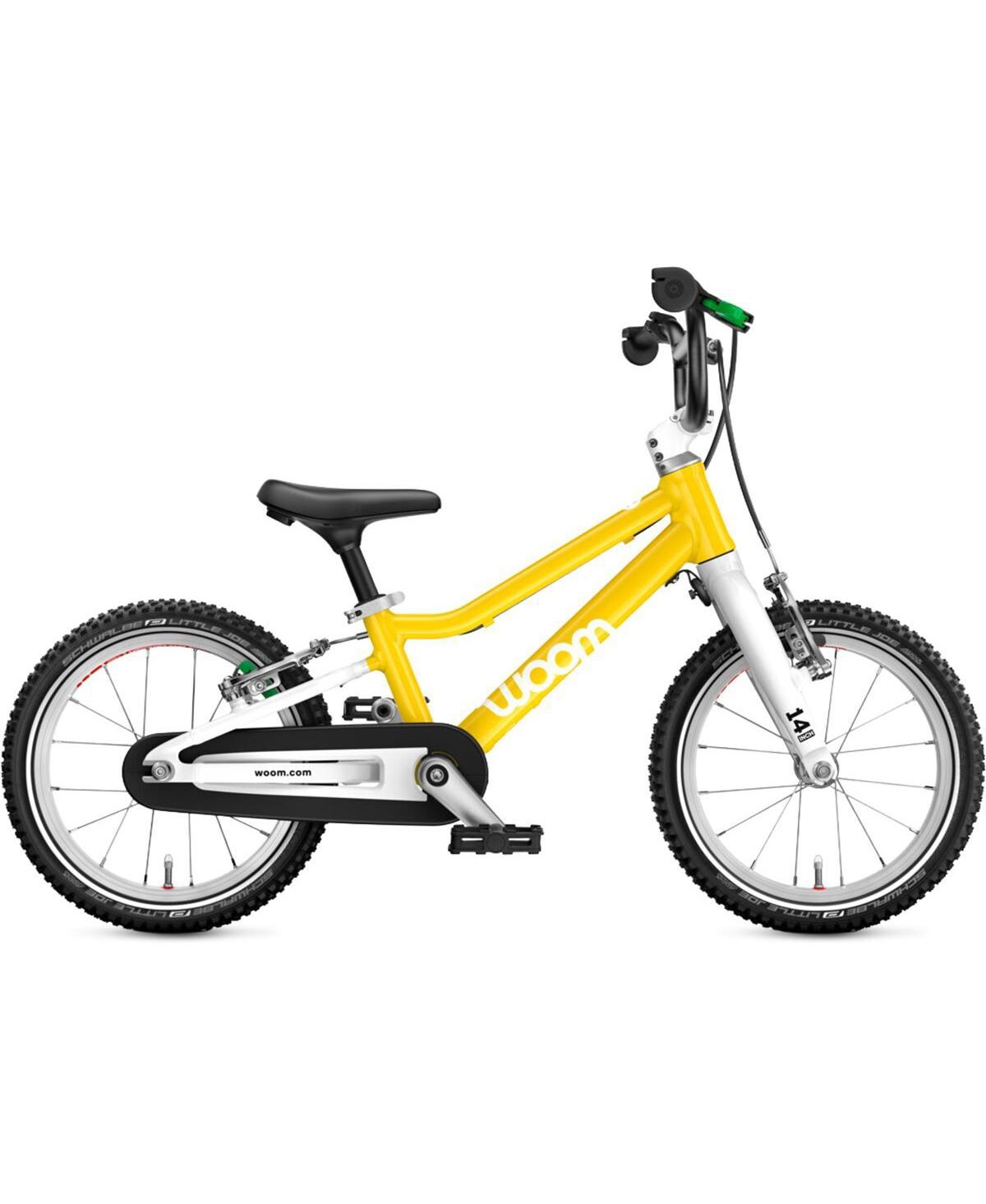 Click here for Woom Kids Go 2 14in Bike - Vibrant yellow prices