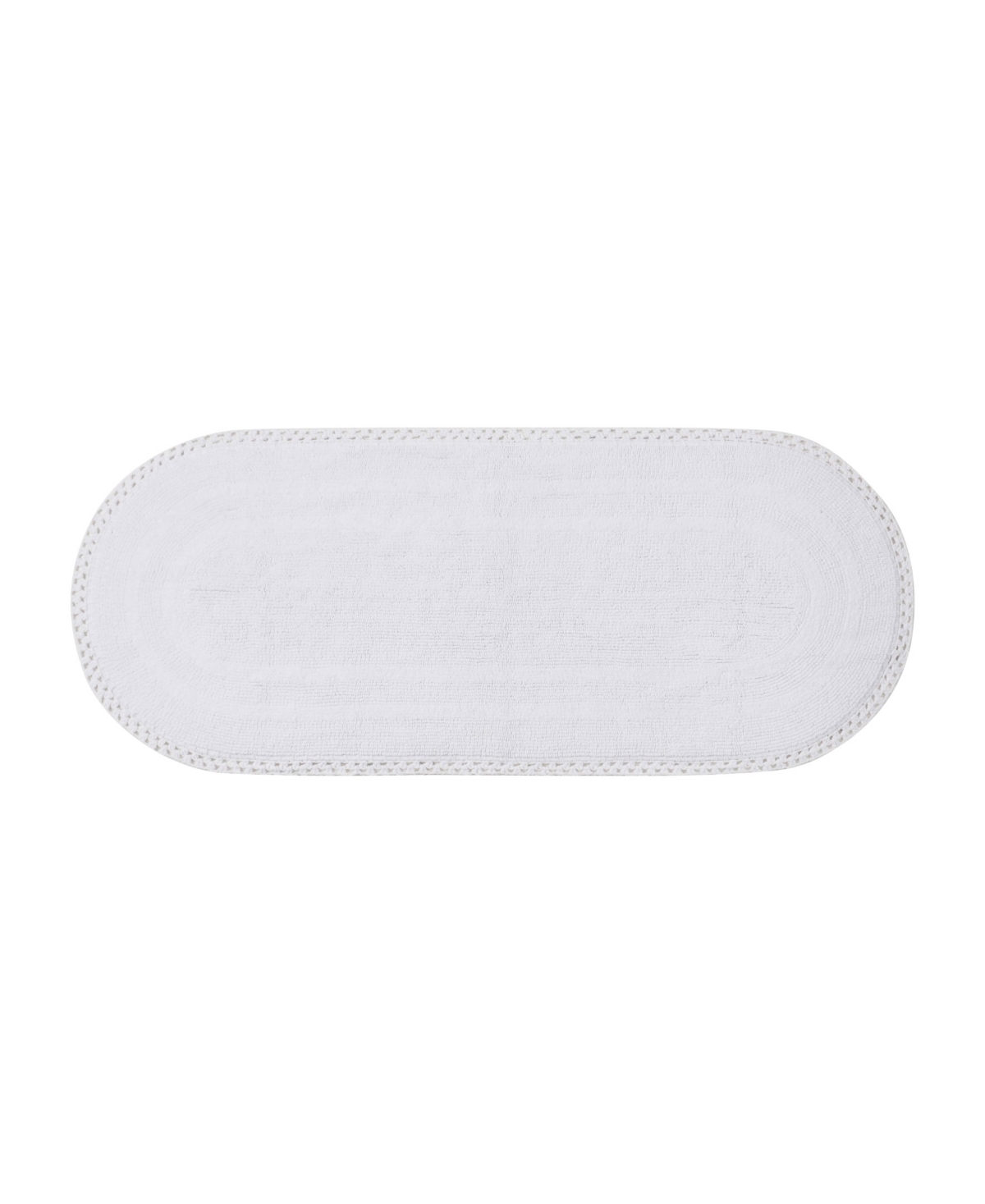 Click here for Laura Ashley Camilla Crochet Border Oval Bath Mat... prices