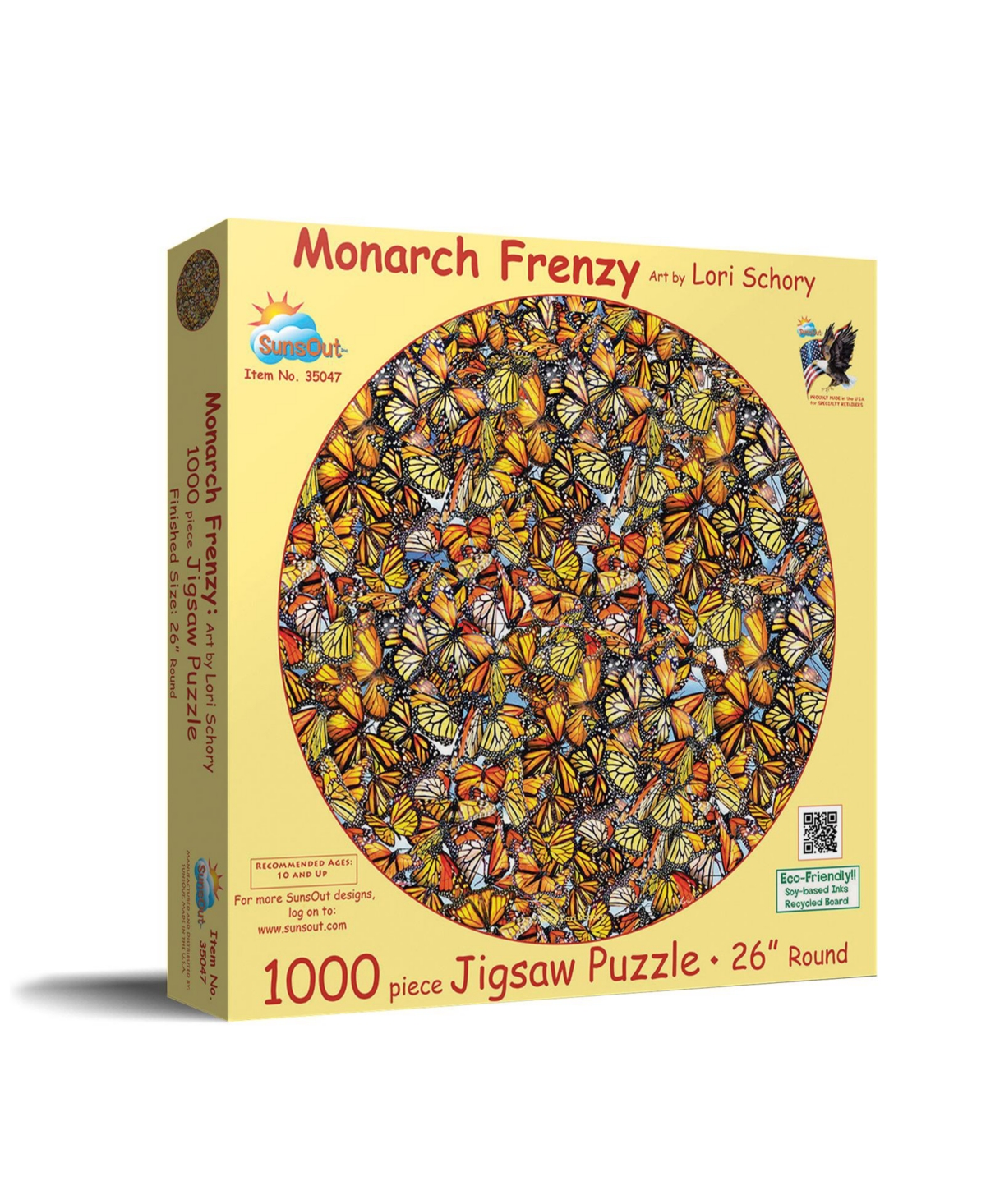 Click here for SunsOut Monarch Frenzy 1000 Piece Jigsaw Puzzle Fo... prices
