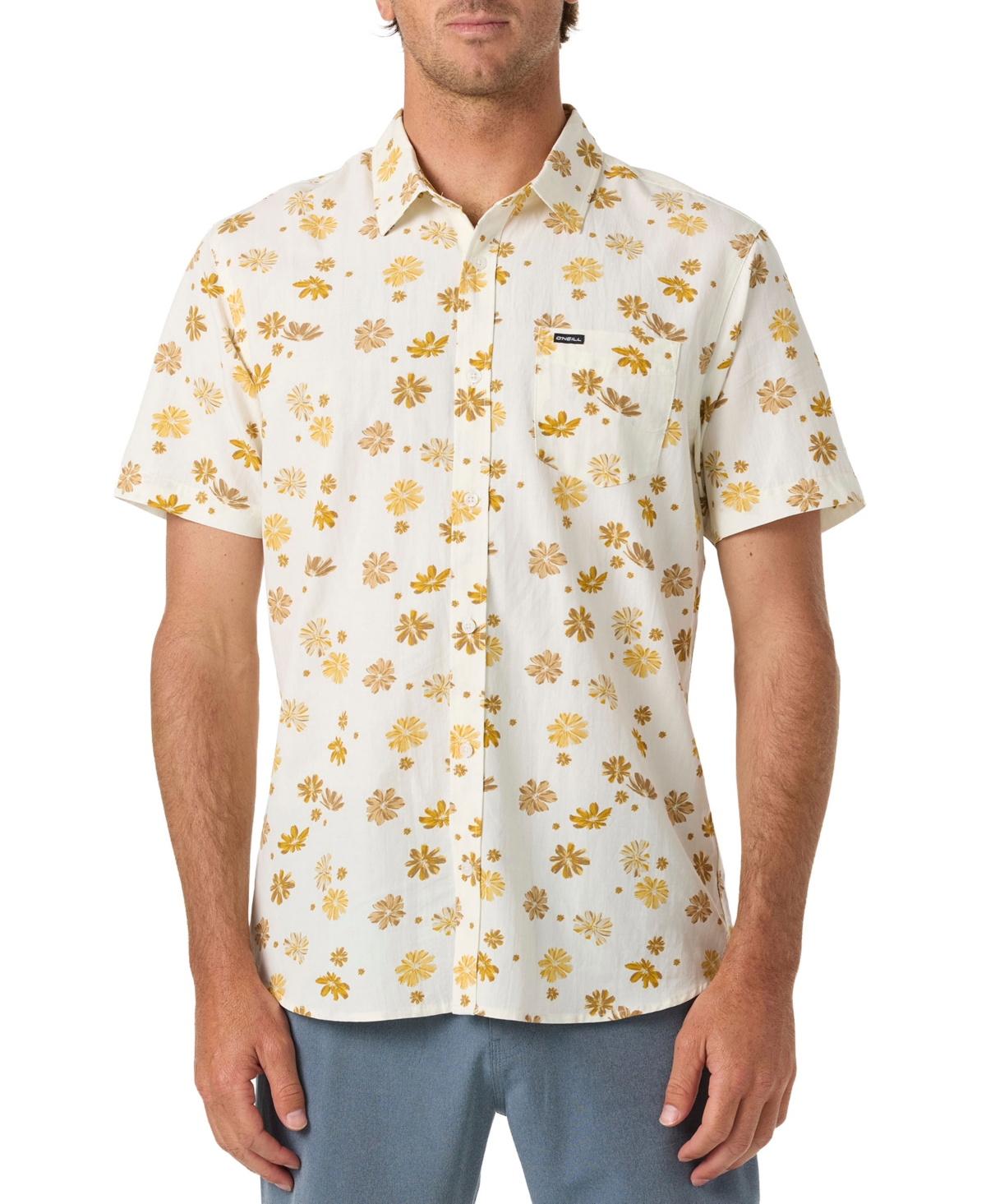 Click here for ONeill Mens Oasis Standard Short-Sleeve Printed Wo... prices
