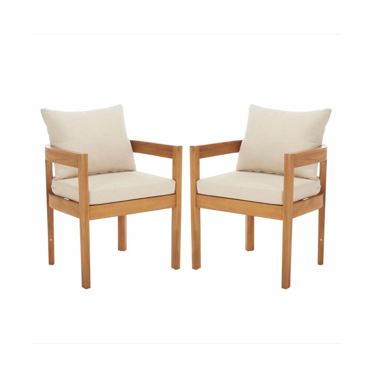 Click here for Kento Outdoor Dining Chair (Set of 2) - Natural/ta... prices