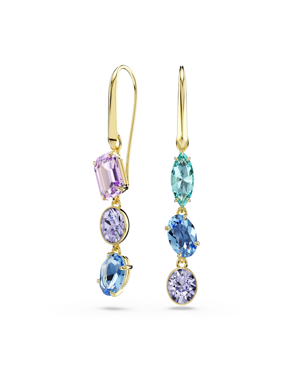 Click here for Swarovski Gold-Tone Plated Brass Earrings - Gold prices