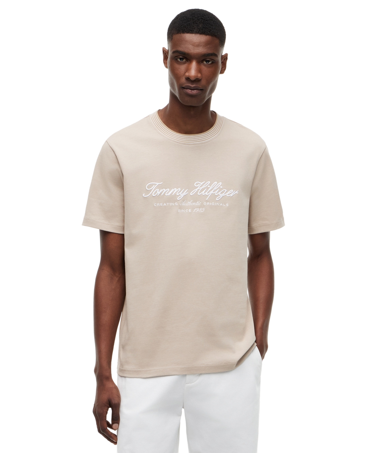 Click here for Tommy Hilfiger Mens Regular-Fit T-Shirt - Batique... prices