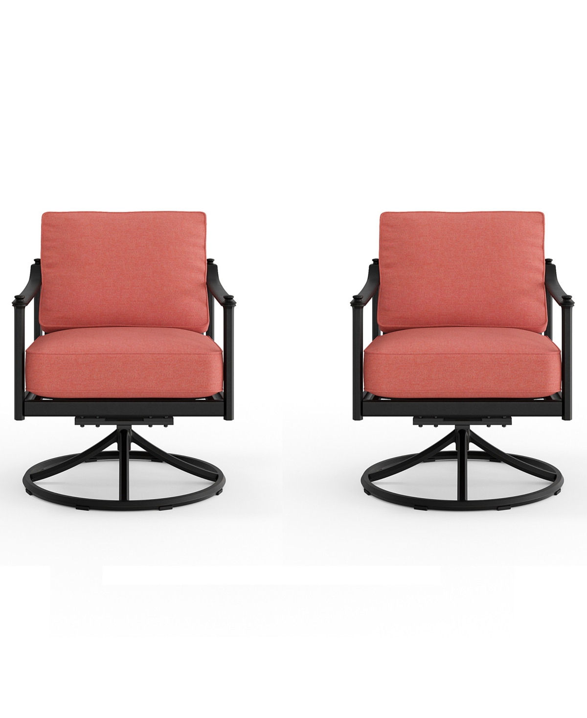 Click here for Agio Wellington Outdoor Swivel Rockers  Set of 2 -... prices