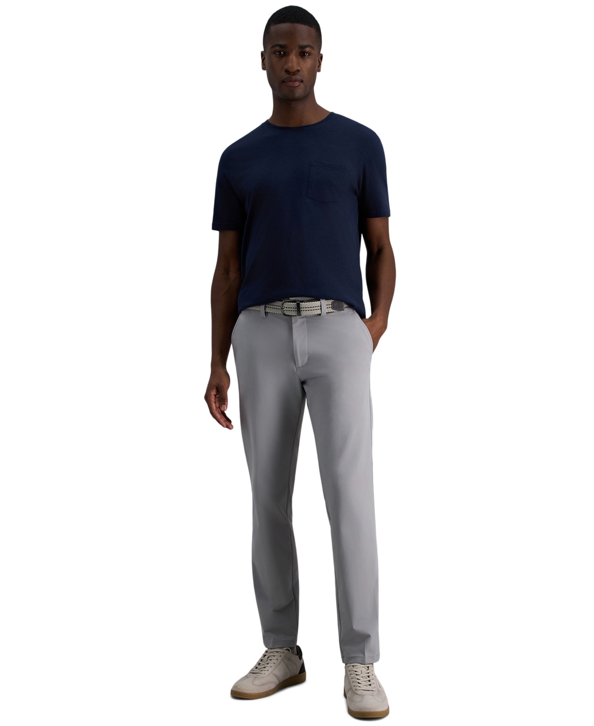 Click here for Kenneth Cole Reaction Mens Slim-Fit Knit Pants - L... prices
