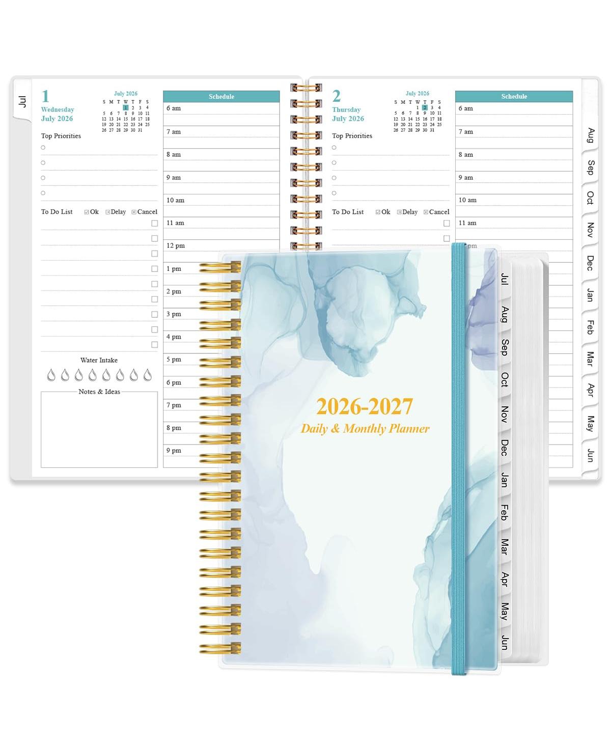 Click here for Gnuadz 2026-2027 Daily Monthly Planner 12 Tabs Jul... prices