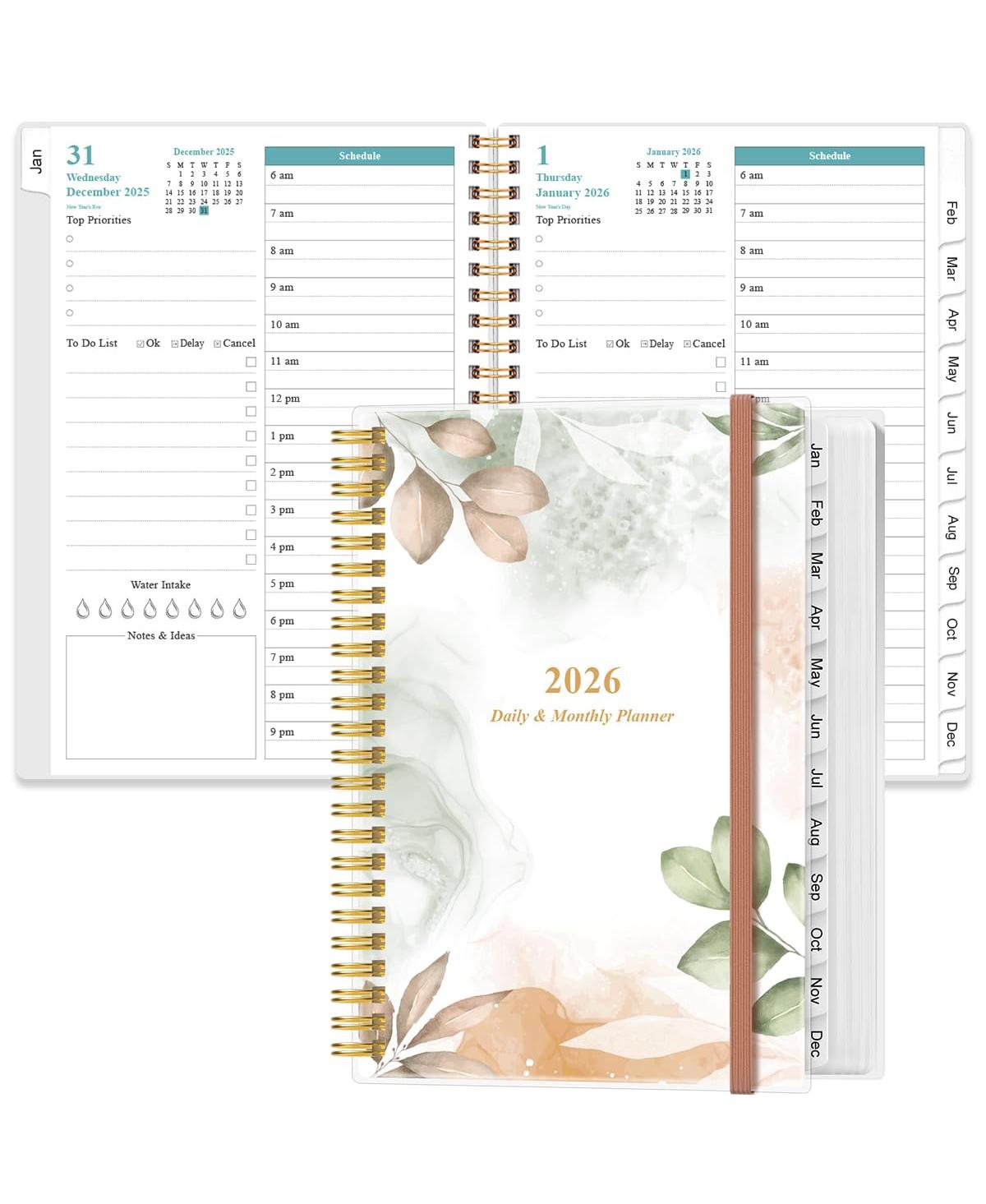 Click here for Gnuadz 2026-2027 Daily Monthly Planner 12 Tabs Jul... prices