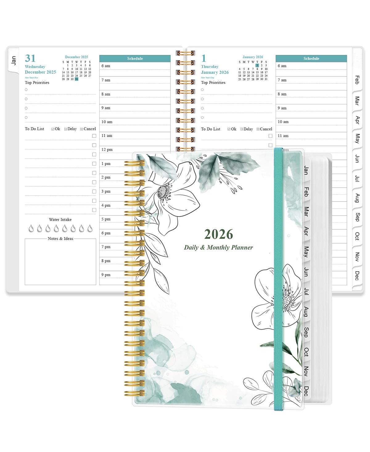 Click here for Gnuadz 2026-2027 Daily Monthly Planner 12 Tabs Jul... prices