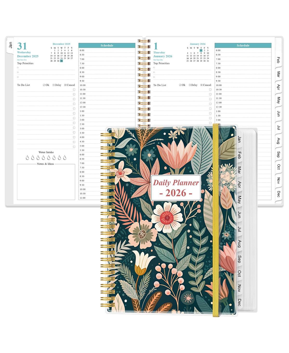 Click here for Gnuadz 2026-2027 Daily Monthly Planner 12 Tabs Jul... prices