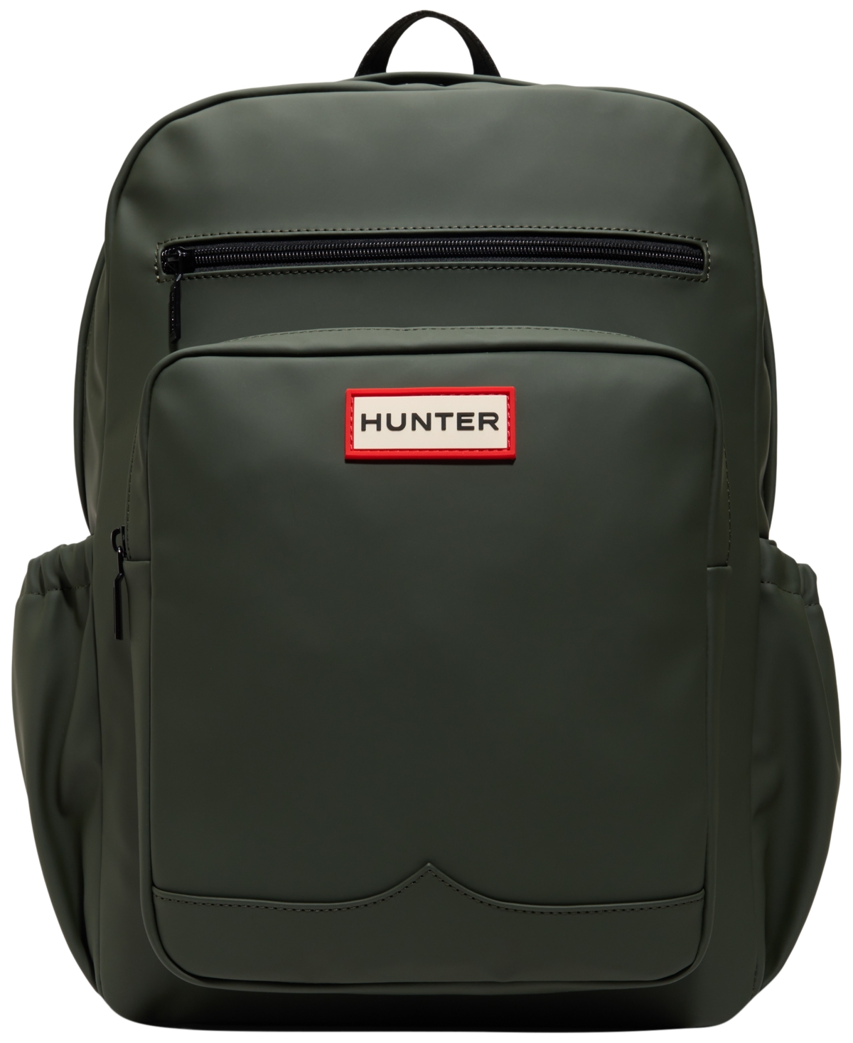Click here for Hunter Mens All In Laptop Backpack - Dark Green prices