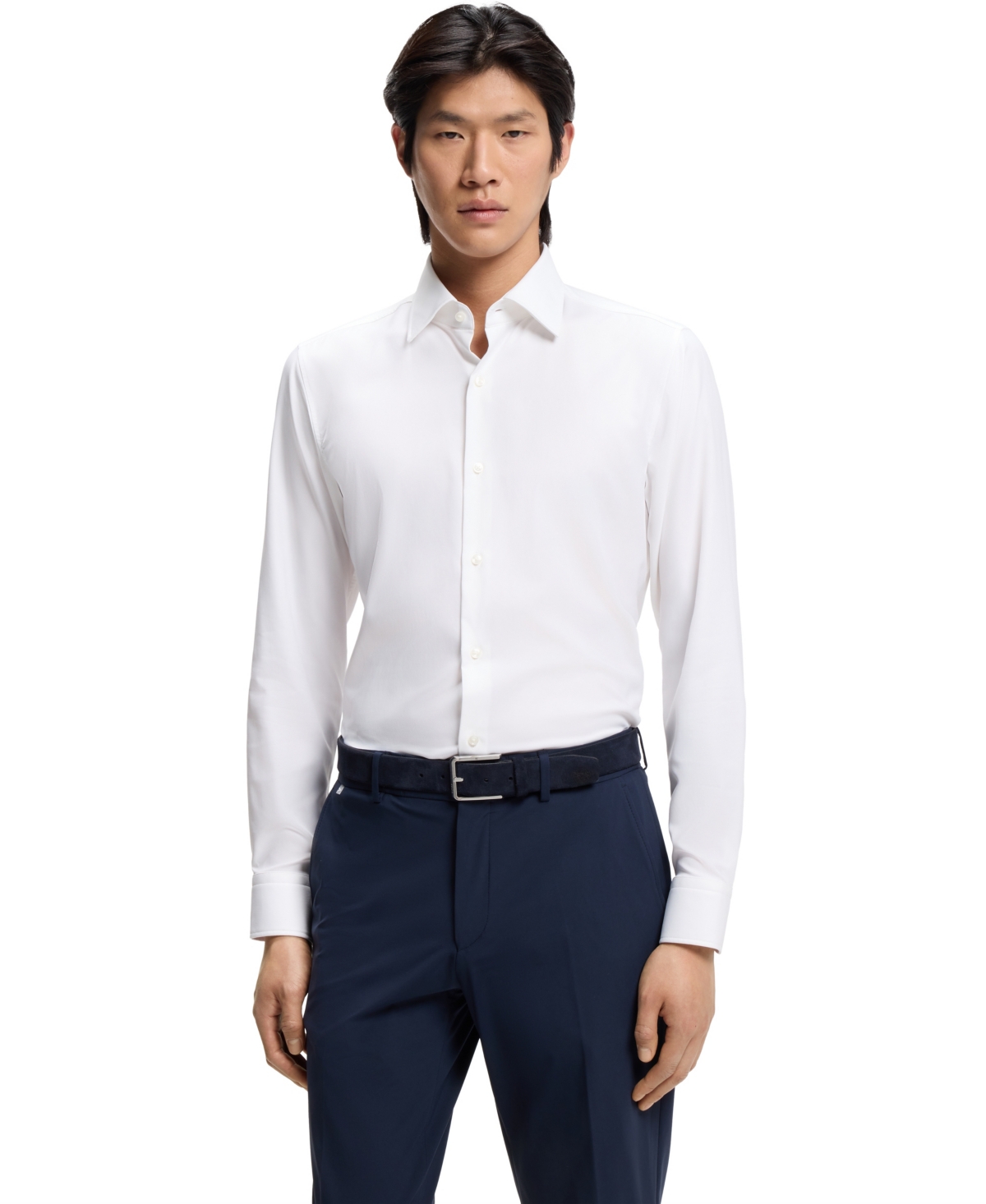Click here for Boss by Hugo Boss Mens Performance-Stretch Twill S... prices