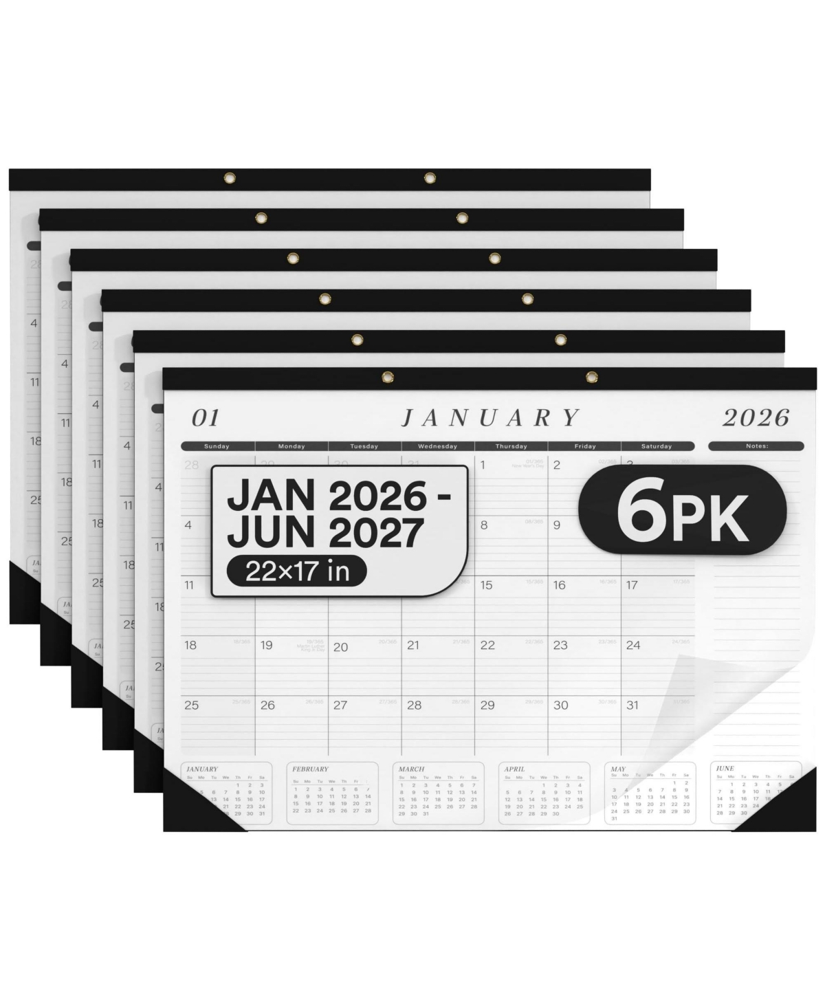 Click here for Gnuadz Desk Calendar 2026-2027 Blotter Planner - B... prices