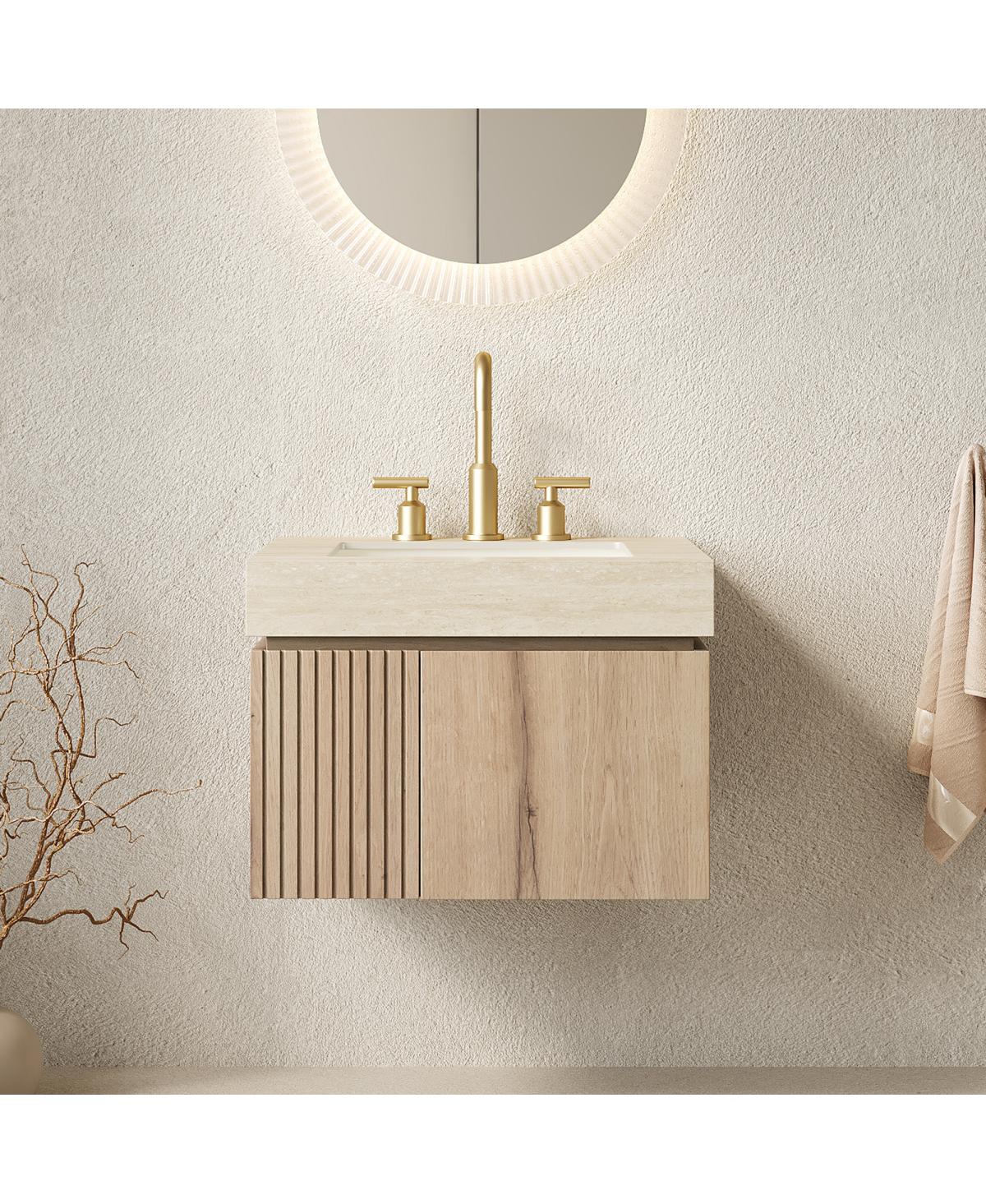 Click here for Sillysis Wall Mounted Bathroom Vanity with Sintere... prices