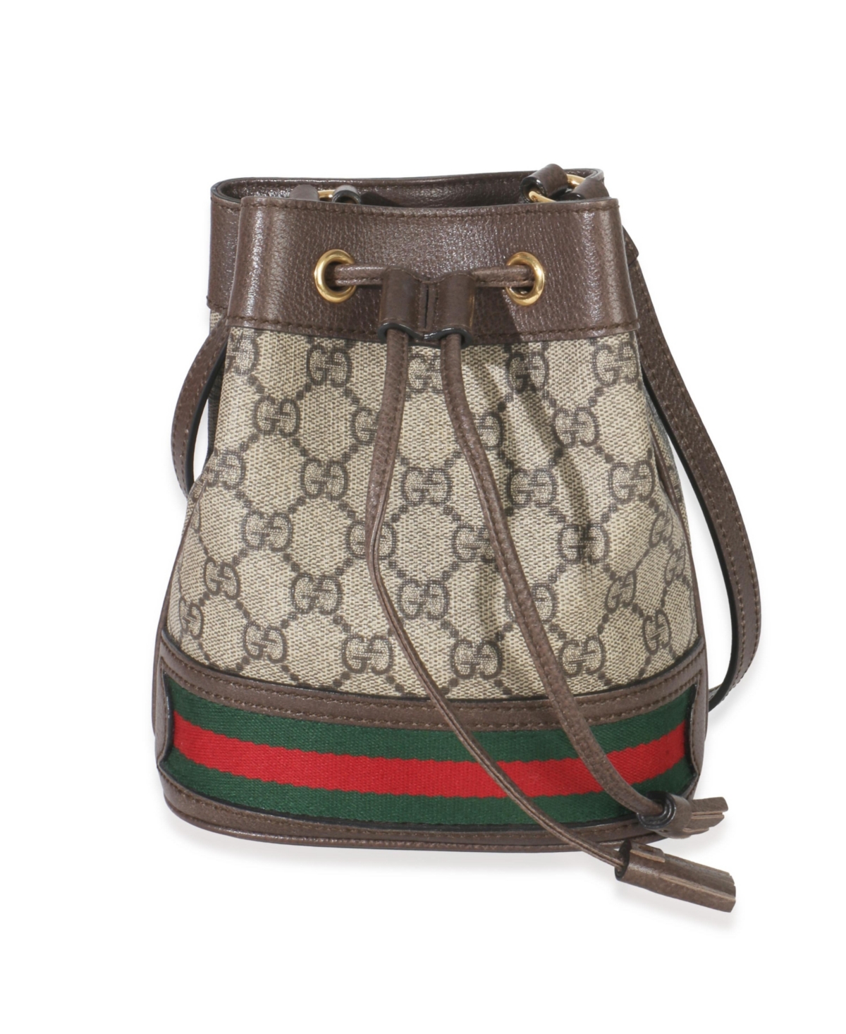 Click here for Pre-Owned Gucci Beige Gg Supreme Canvas Ophidia Mi... prices