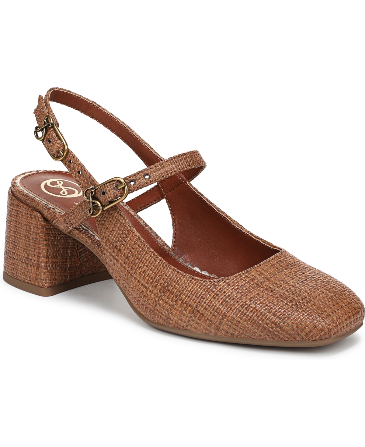 Click here for Sam and Libby Womens Grace Block Heel Slingback Ma... prices