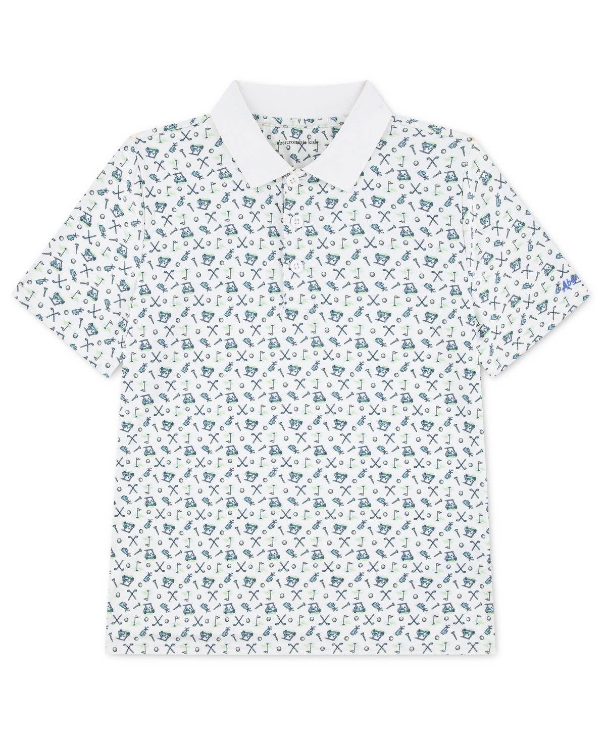 Click here for abercrombie kids Boys 5-20 Printed Polo Shirt - Br... prices