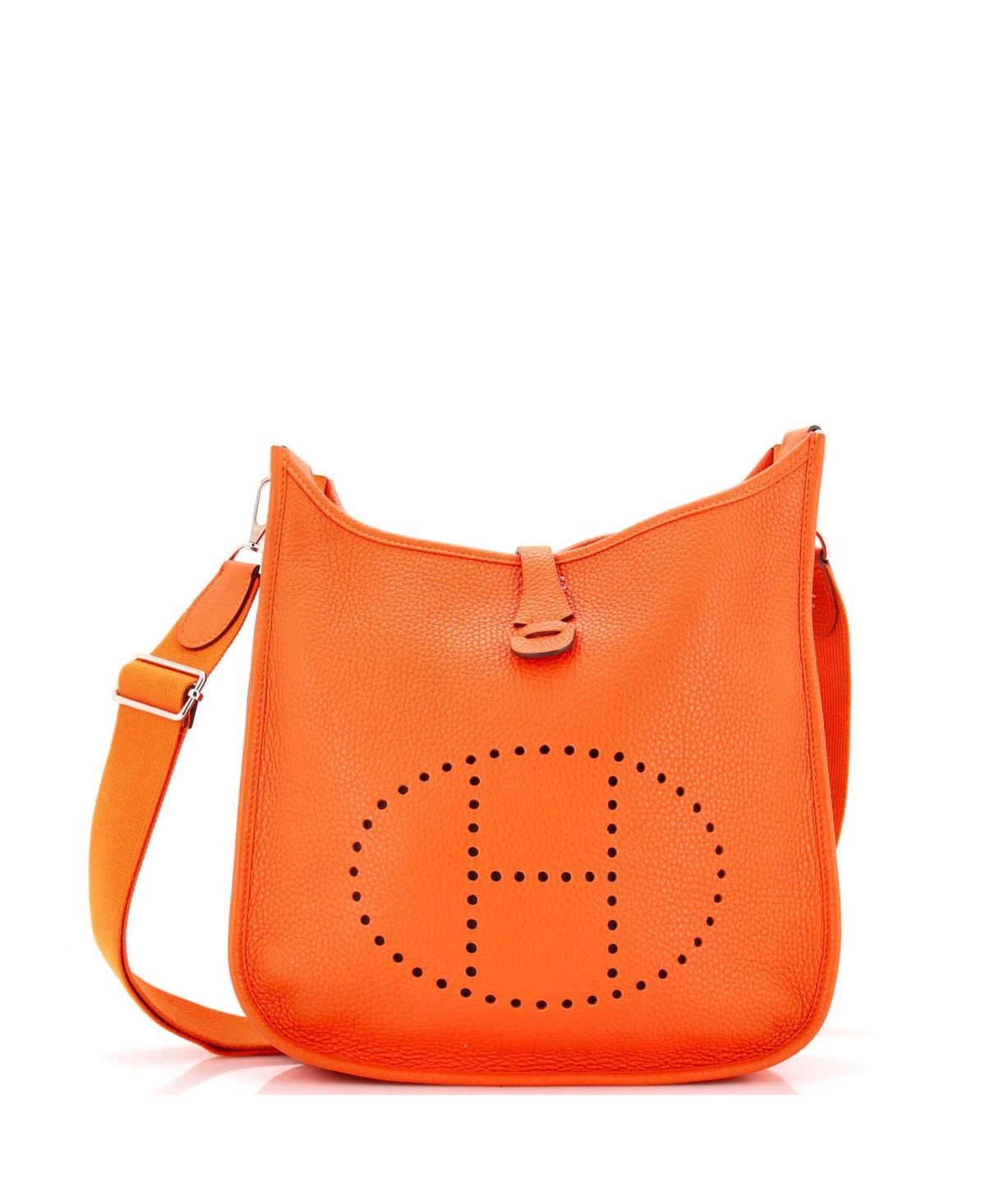Click here for Pre-Owned HERMES Pm Evelyne Bag Gen Iii Clemence -... prices
