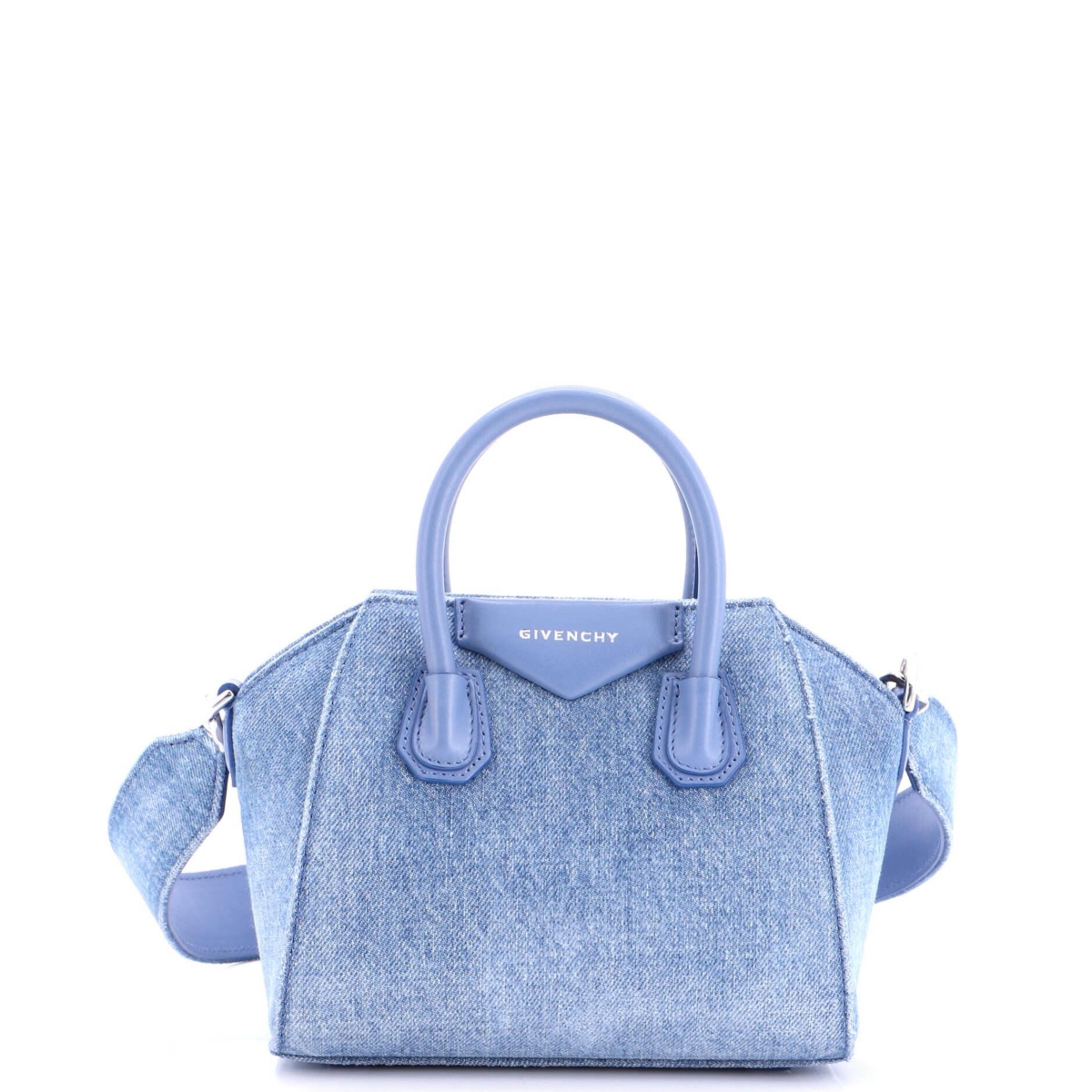 Click here for Pre-Owned Givenchy Mini Antigona Bag Distressed De... prices