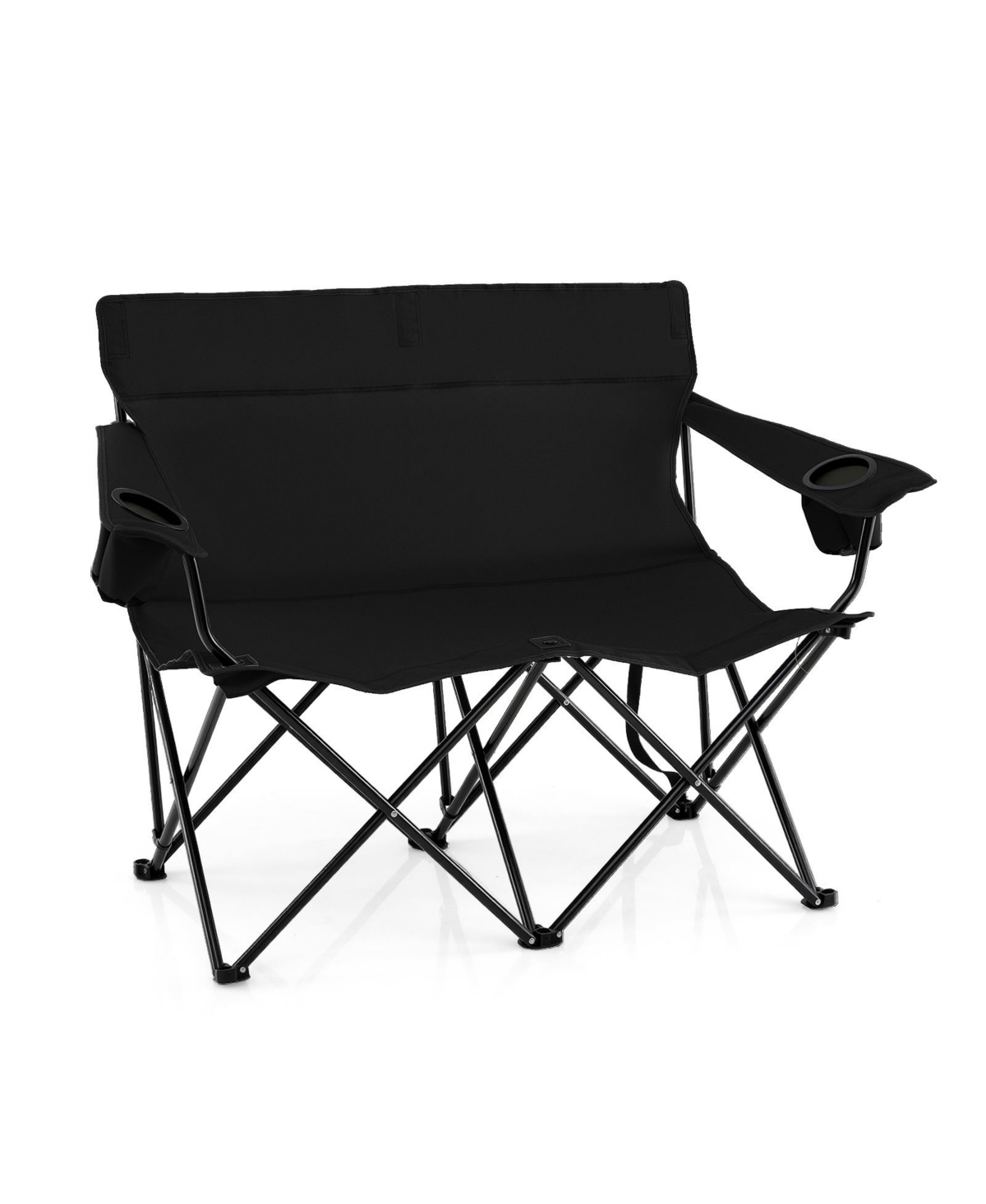 Click here for Sugift Double Camping Chair 2-Person Outdoor Foldi... prices