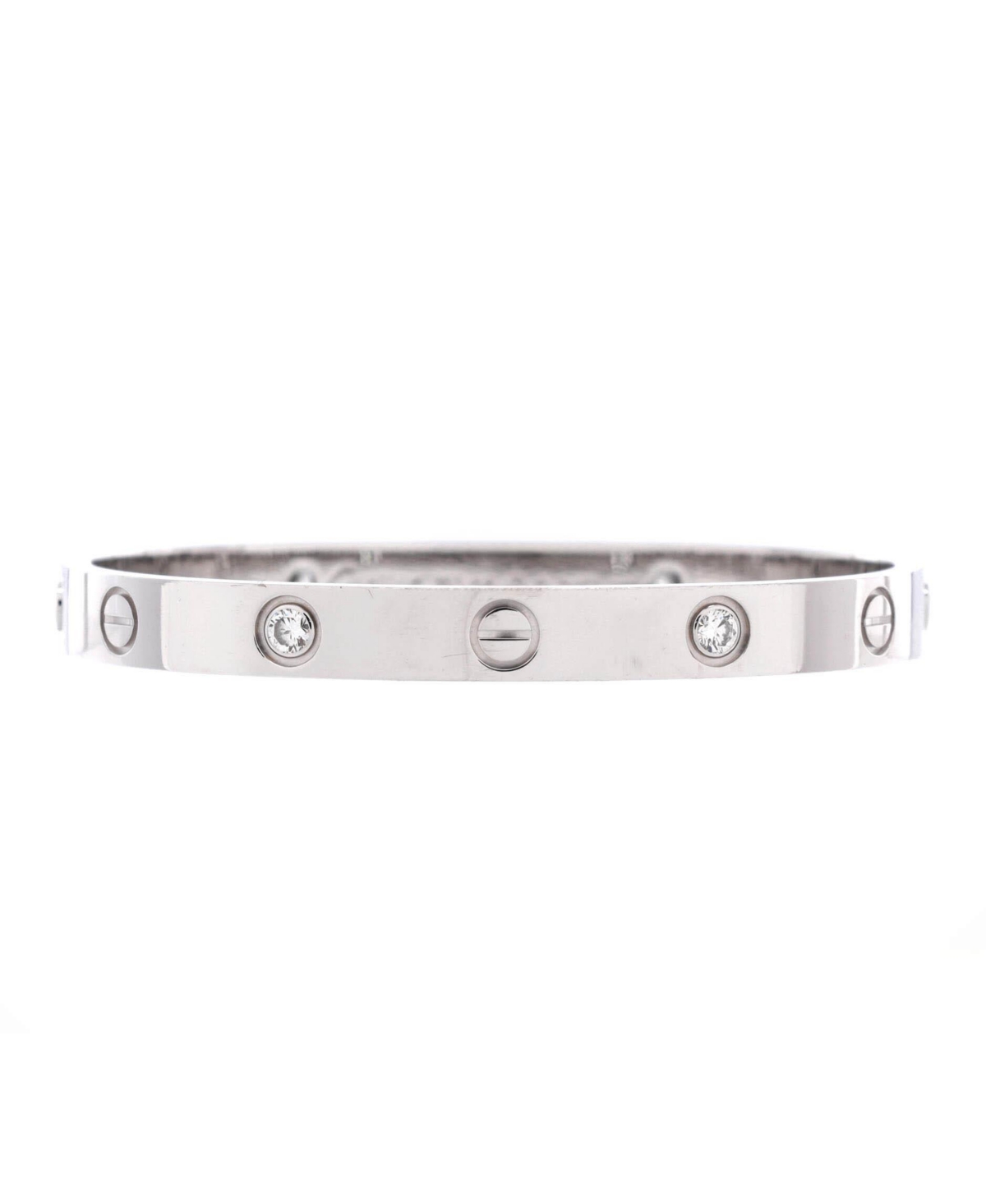 Click here for Pre-Owned Cartier Love 4 Diamond Bracelet - 18k wh... prices