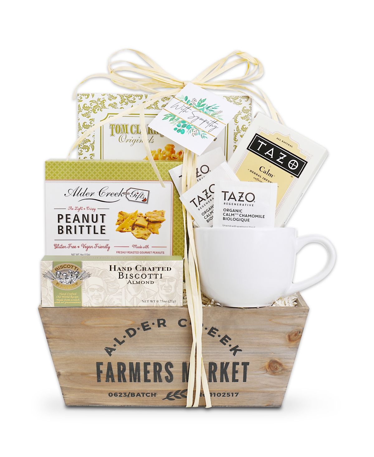 Click here for Alder Creek Gift Baskets with Sympathy Serenity Te... prices