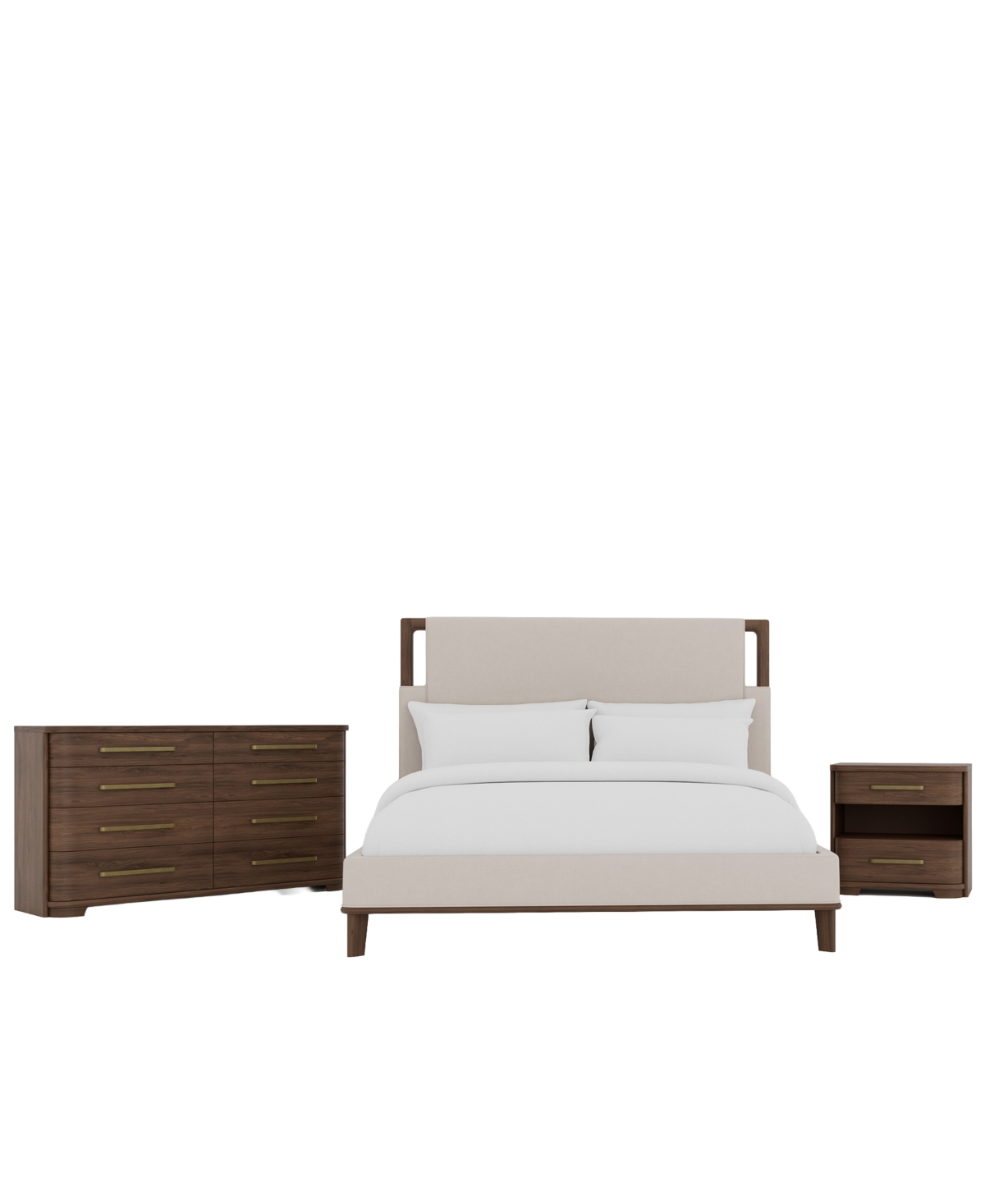 Click here for Amelie 3-Pc. King Bedroom Set (Bed  Dresser & Nigh... prices