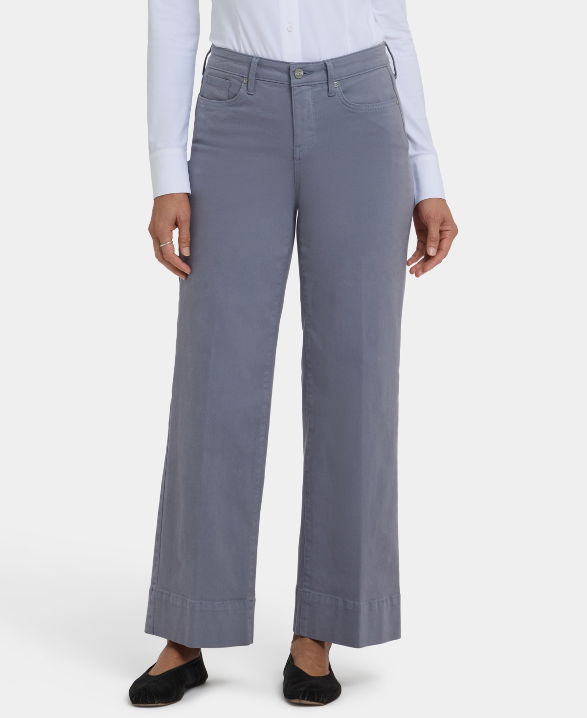 Click here for Nydj Womens Teresa Wide-Leg Ankle Jeans with Wide... prices