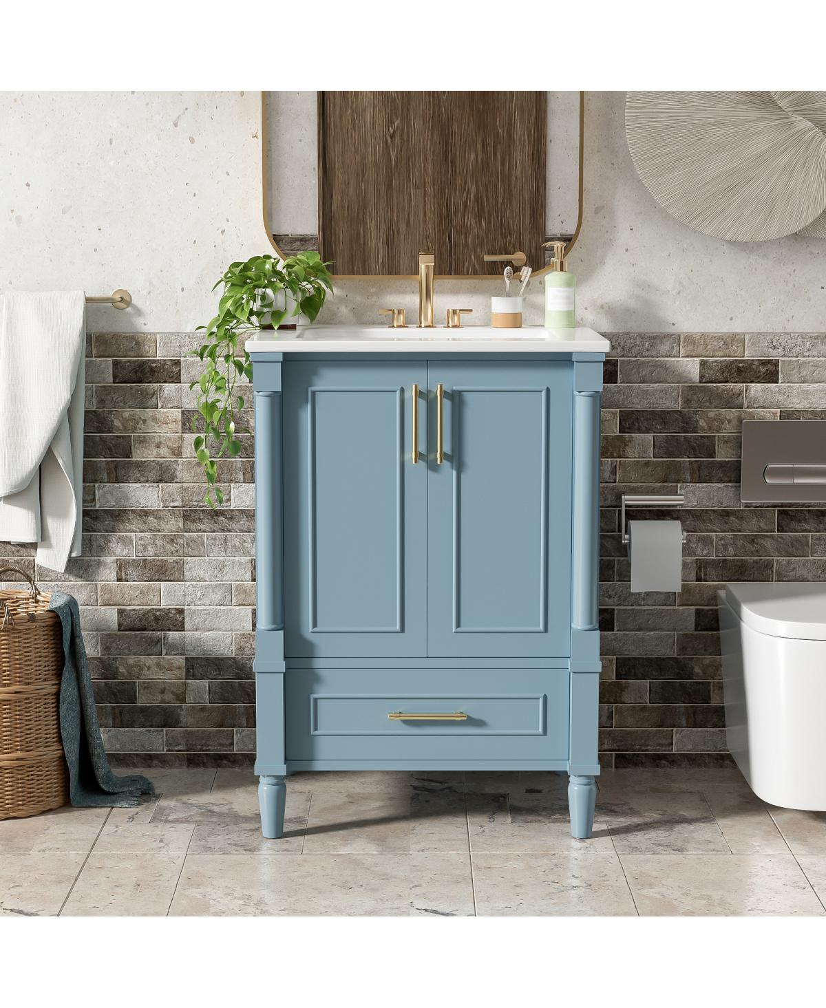 Click here for Sillysis 24 Inch Bathroom Vanity with Sink  Modern... prices