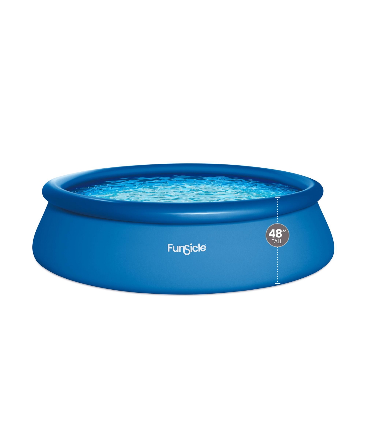 Click here for Funsicle 18 x 48 QuickSet Inflatable Ring Top Outd... prices