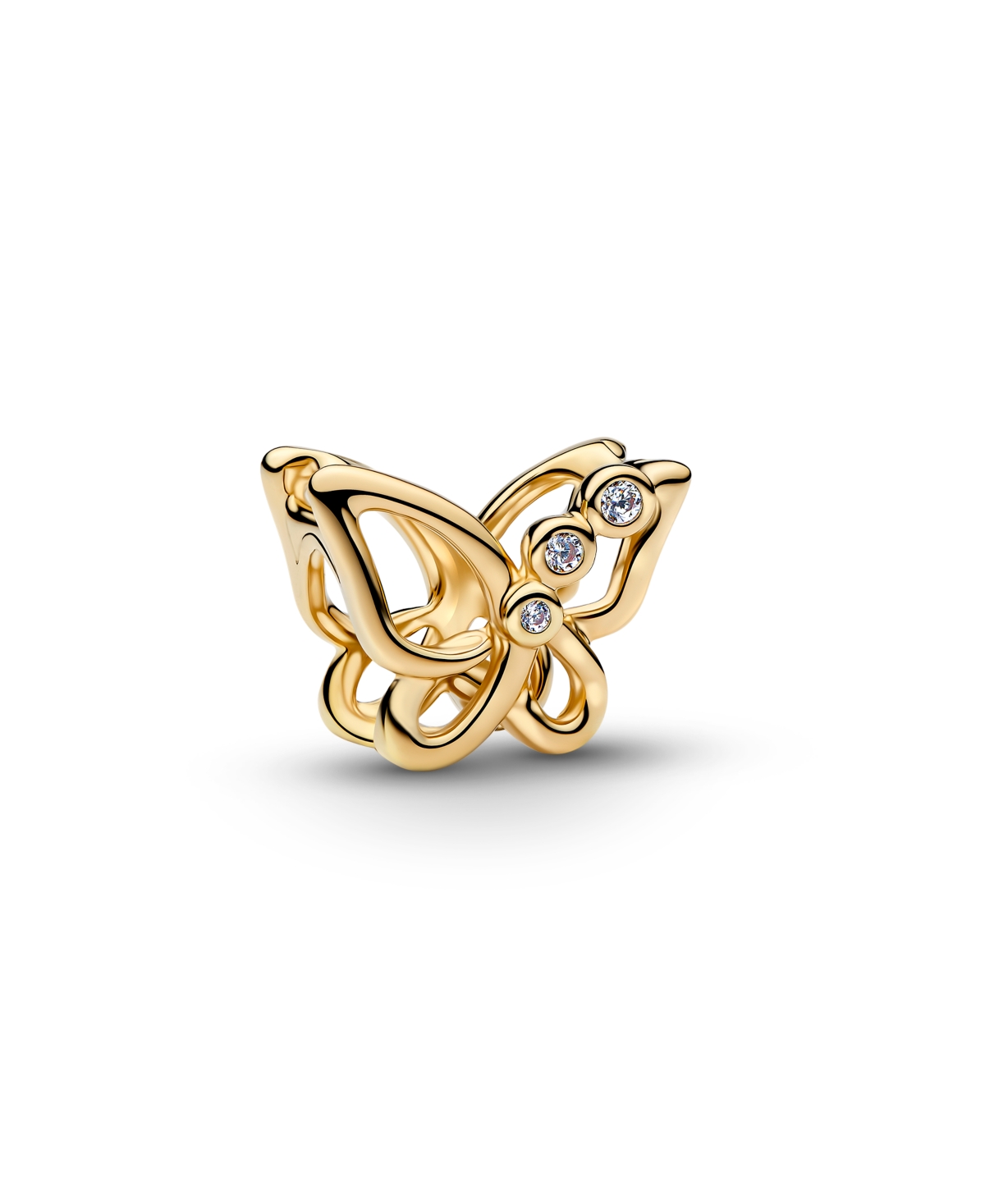 Click here for Pandora Butterfly Openwork Charm - Gold Plated prices