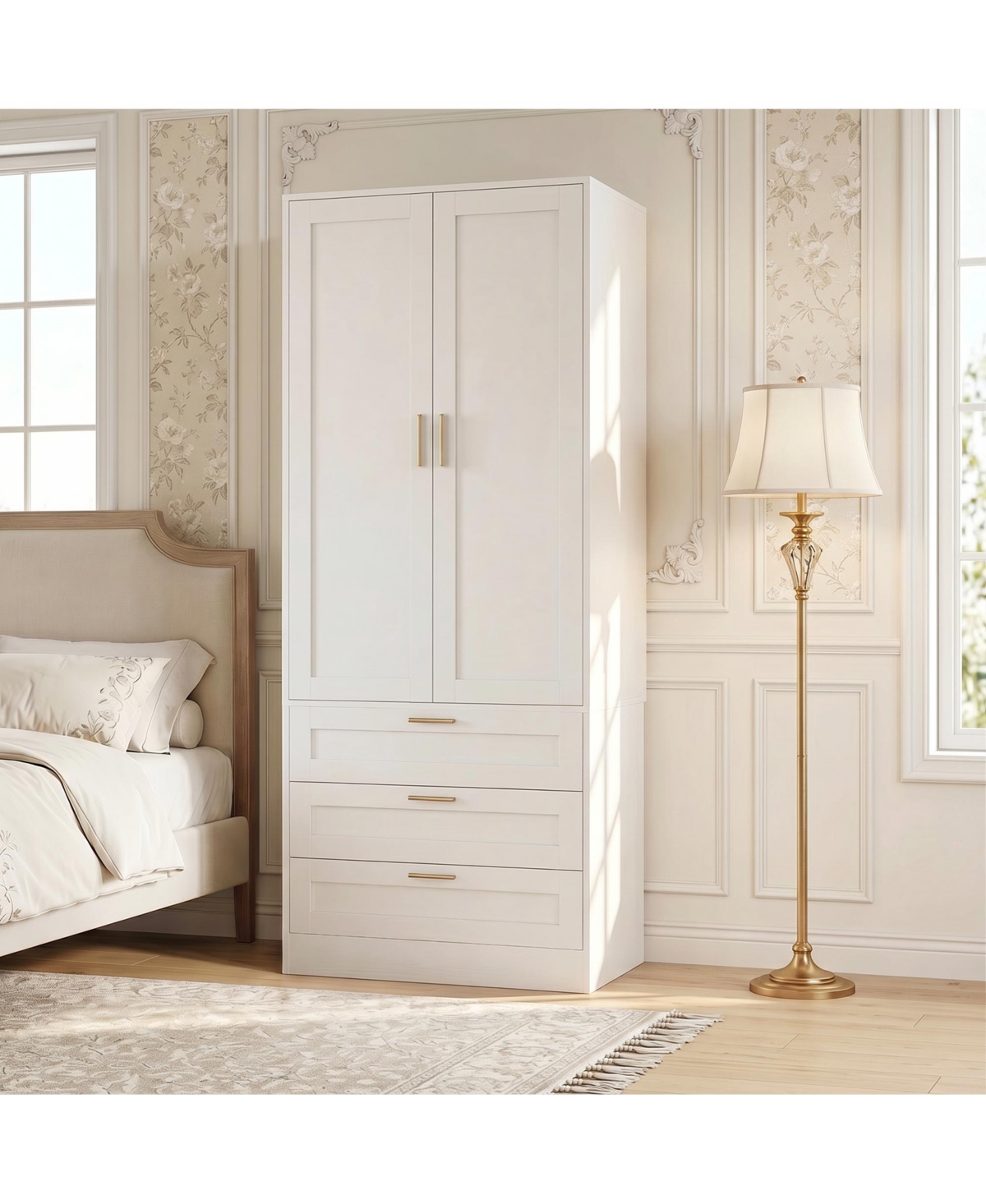 Click here for Aheaplus Closet Cabinet with 3 Drawers  Closet Org... prices