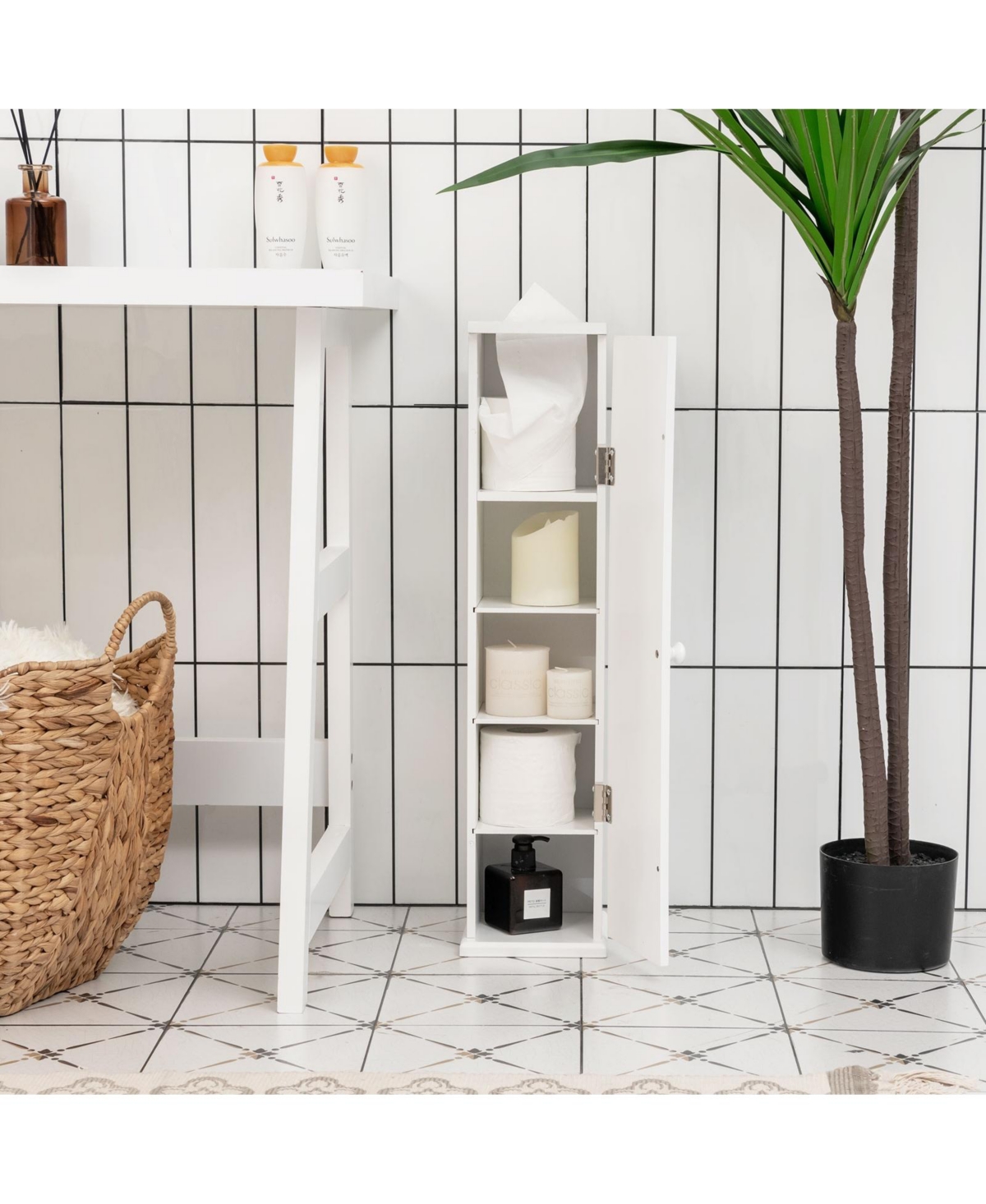 Click here for sumyeg Freestanding bath fixture Paper Holder with... prices