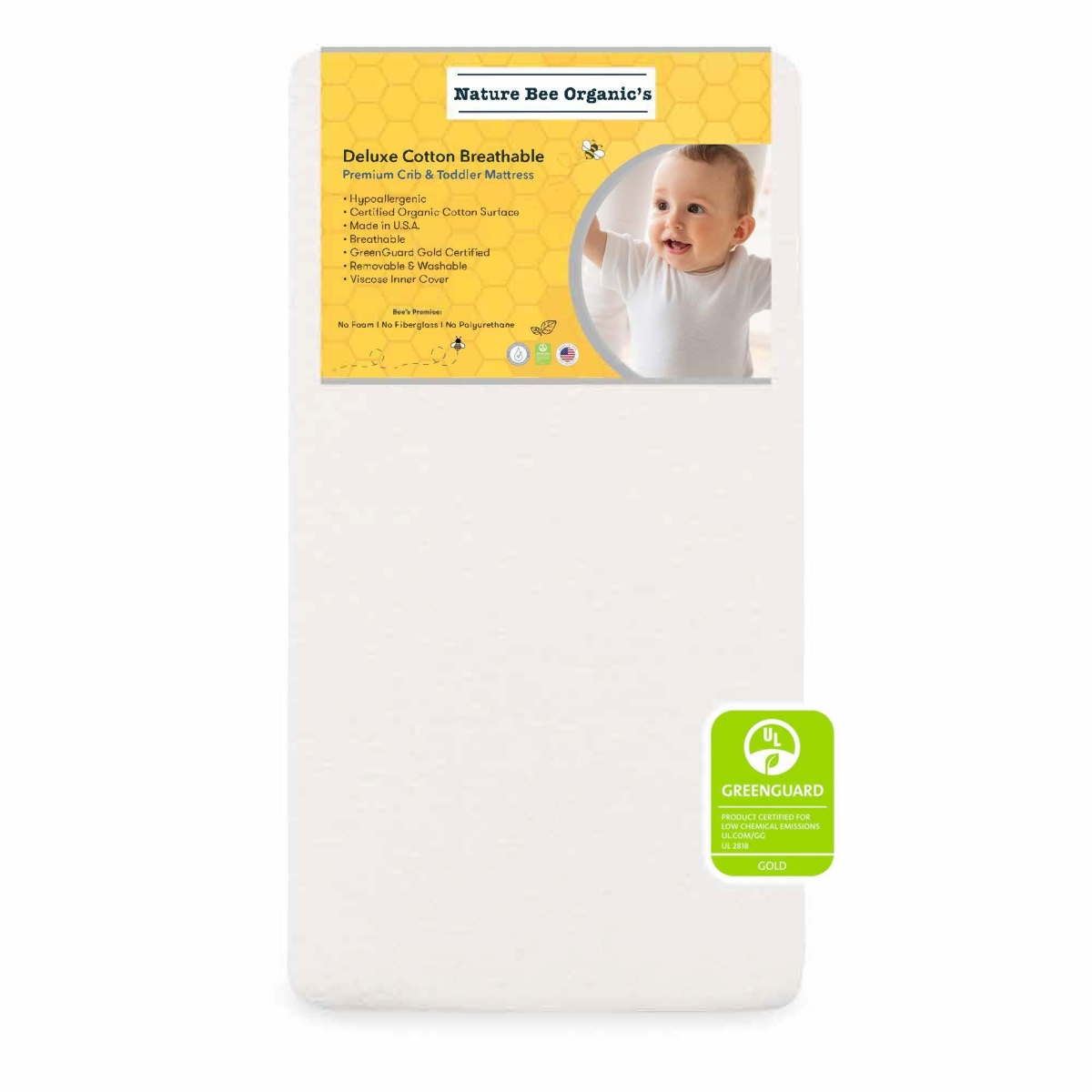 Click here for Nature Bee Organics Baby Deluxe Breathable Crib Ma... prices