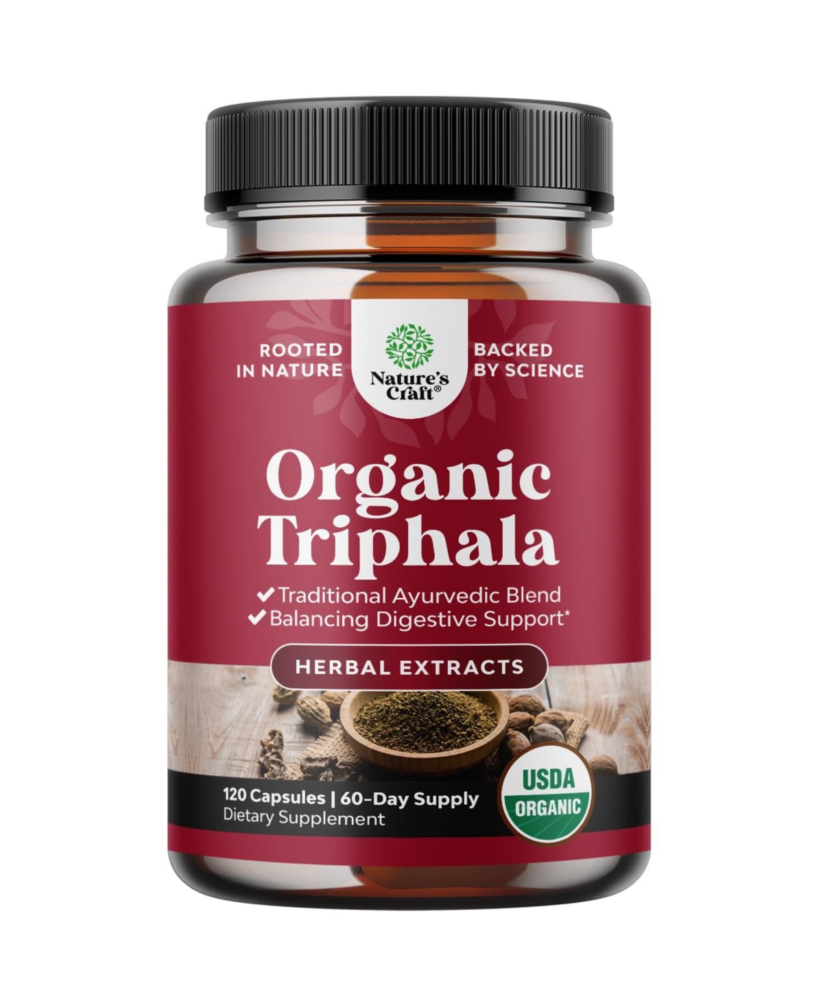 Click here for Natures Craft Organic Triphala Ayurvedic Blend  12... prices