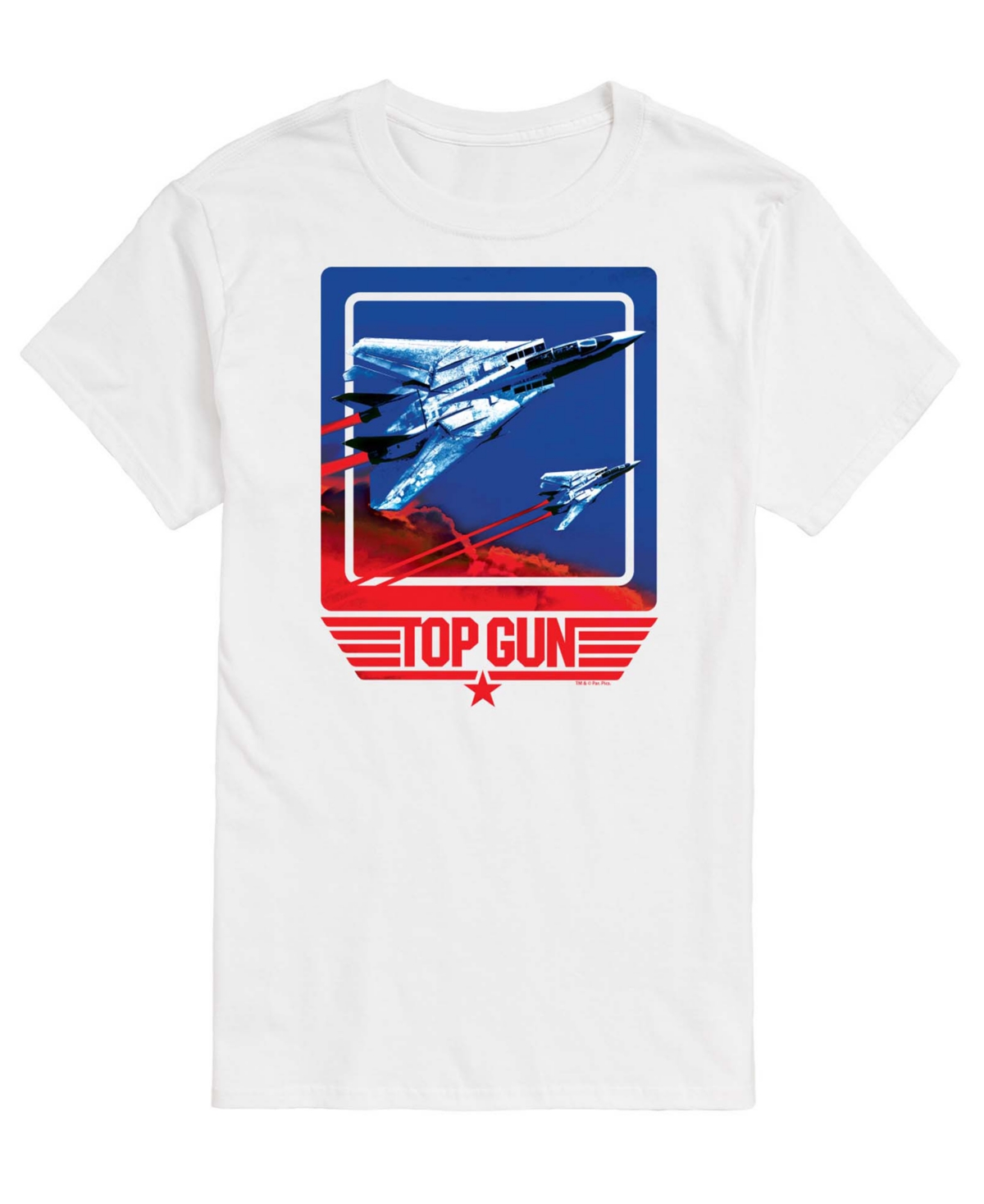 Click here for Airwaves Mens Top Gun Jet Short-Sleeve Graphic T-S... prices