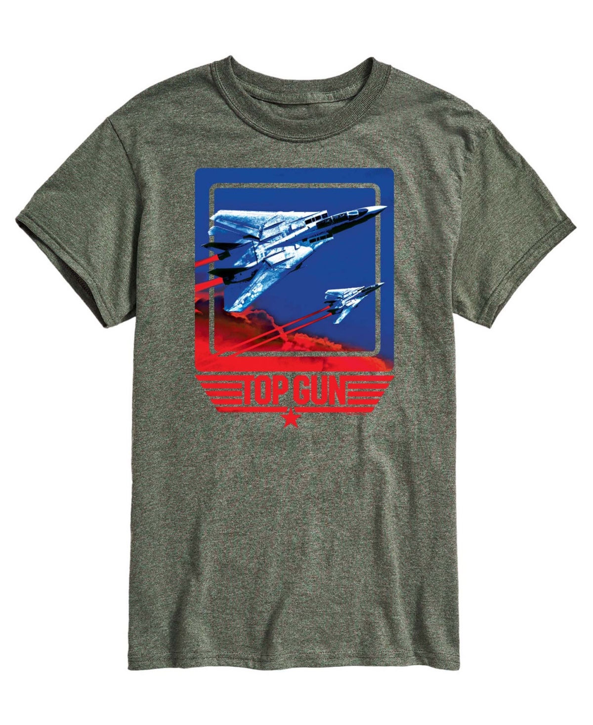 Click here for Airwaves Mens Top Gun Jet Short-Sleeve Graphic T-S... prices