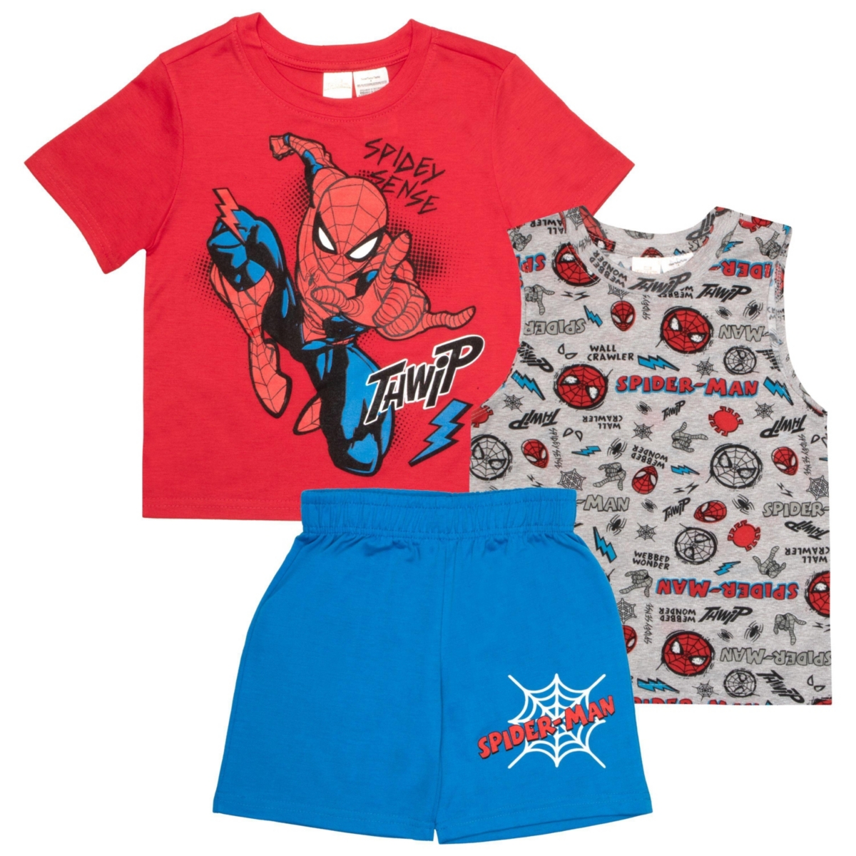 Click here for Spider-Man Boys T-Shirt  Tank Top and Shorts 3 Pie... prices