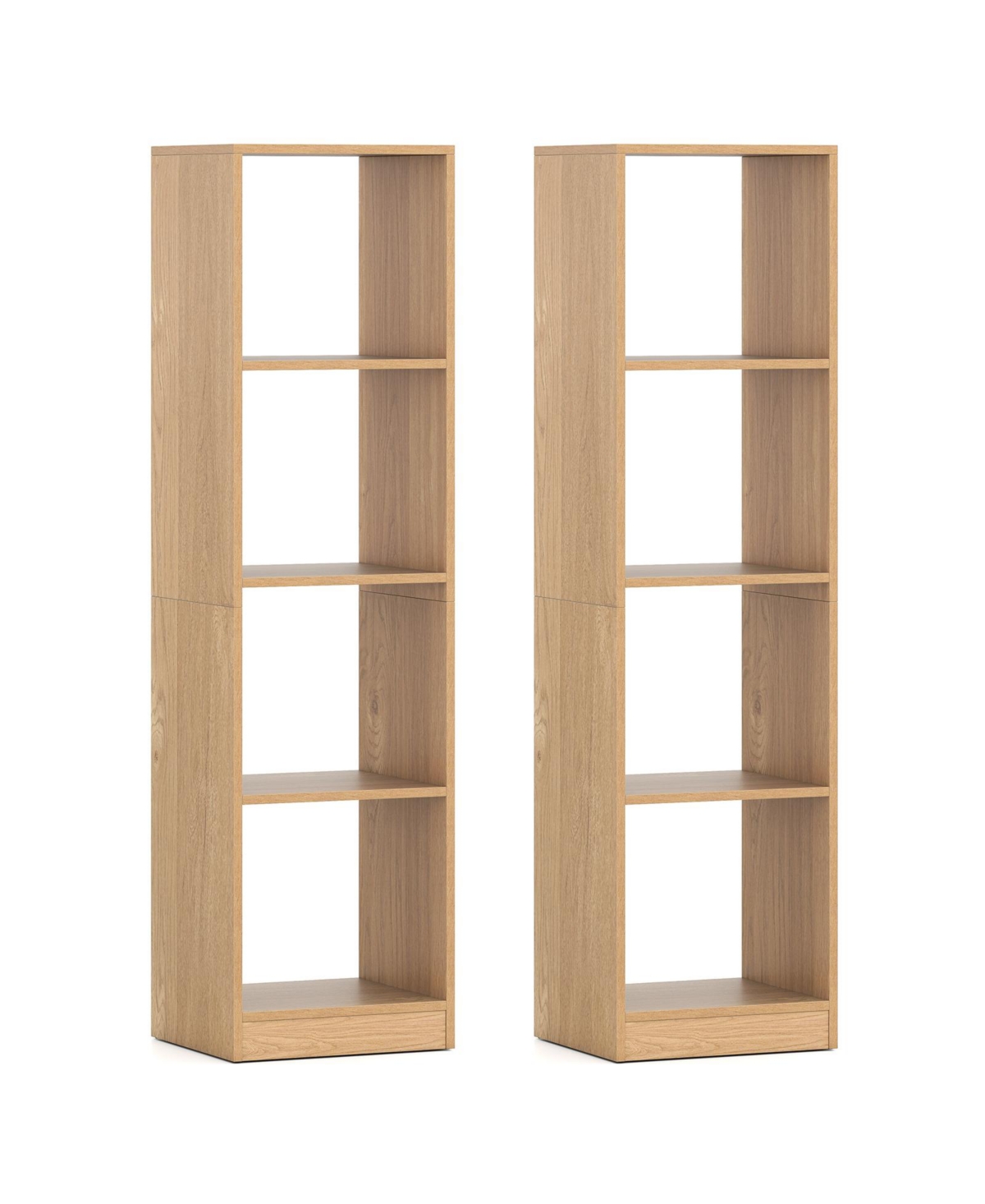 Click here for Gymax 5-Tier Bookshelf Corner Bookcase Storage Dis... prices