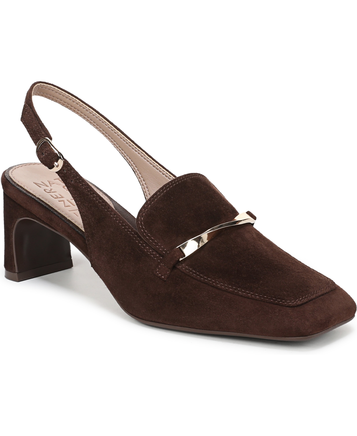 Click here for Naturalizer Womens Cypress Slingback Pumps - Choco... prices