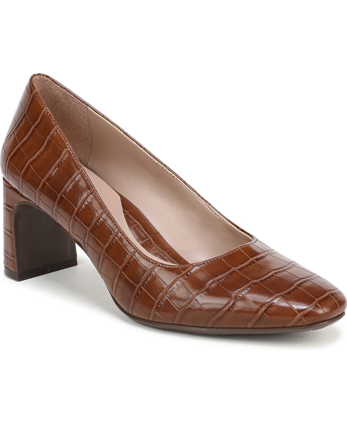 Click here for Naturalizer Womens Yuri Slip-On Pumps - Dark Brown... prices