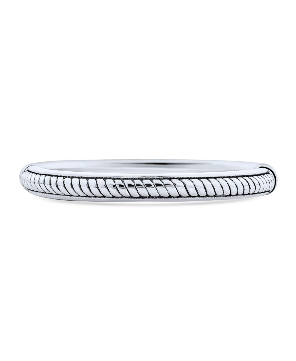Click here for Bling Jewelry Twisted Rope Thick Bangle Bracelet -... prices